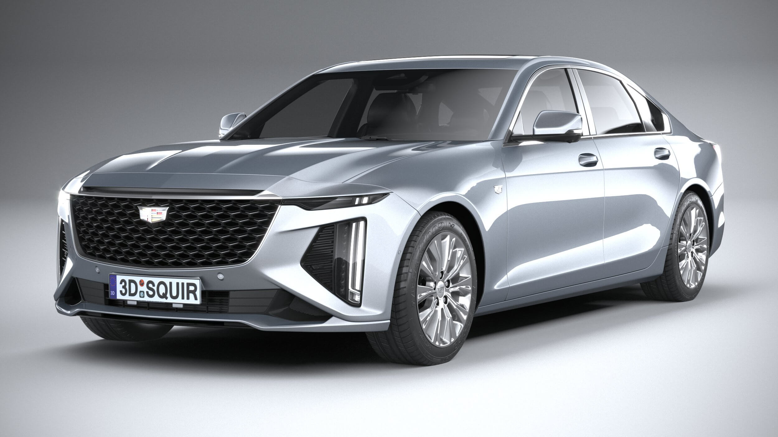 Cadillac CT6 2024 - 3D Model by SQUIR