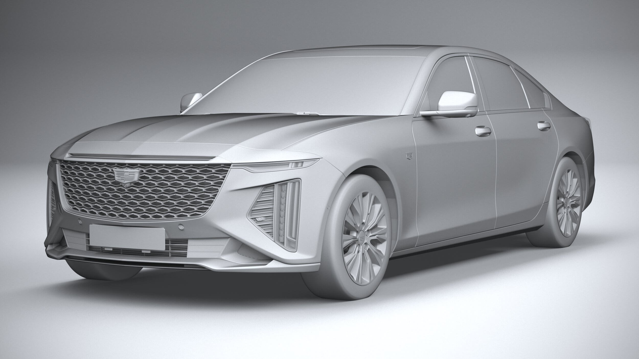 Cadillac CT6 2024 - 3D Model by SQUIR