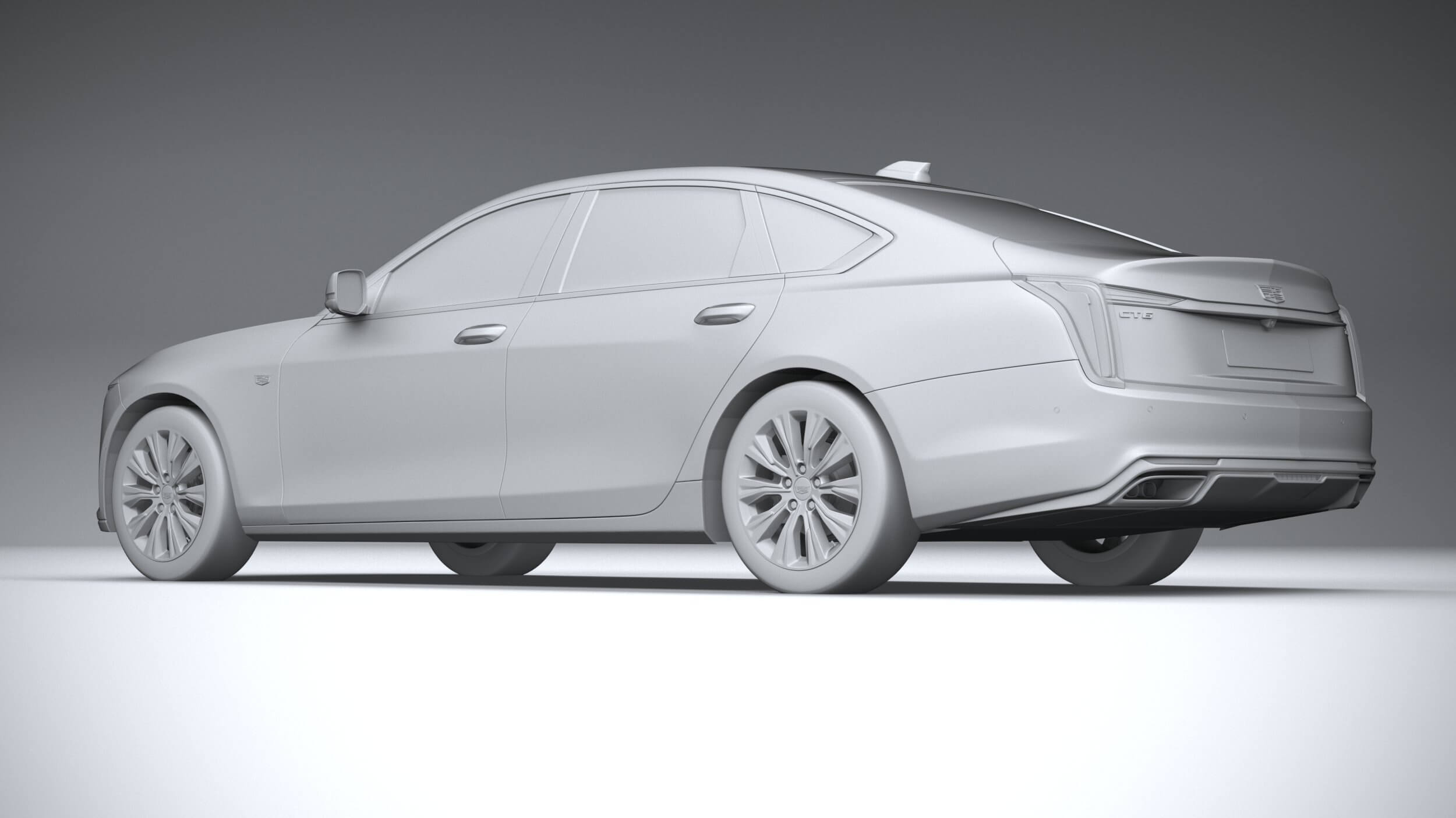 Cadillac CT6 2024 - 3D Model by SQUIR