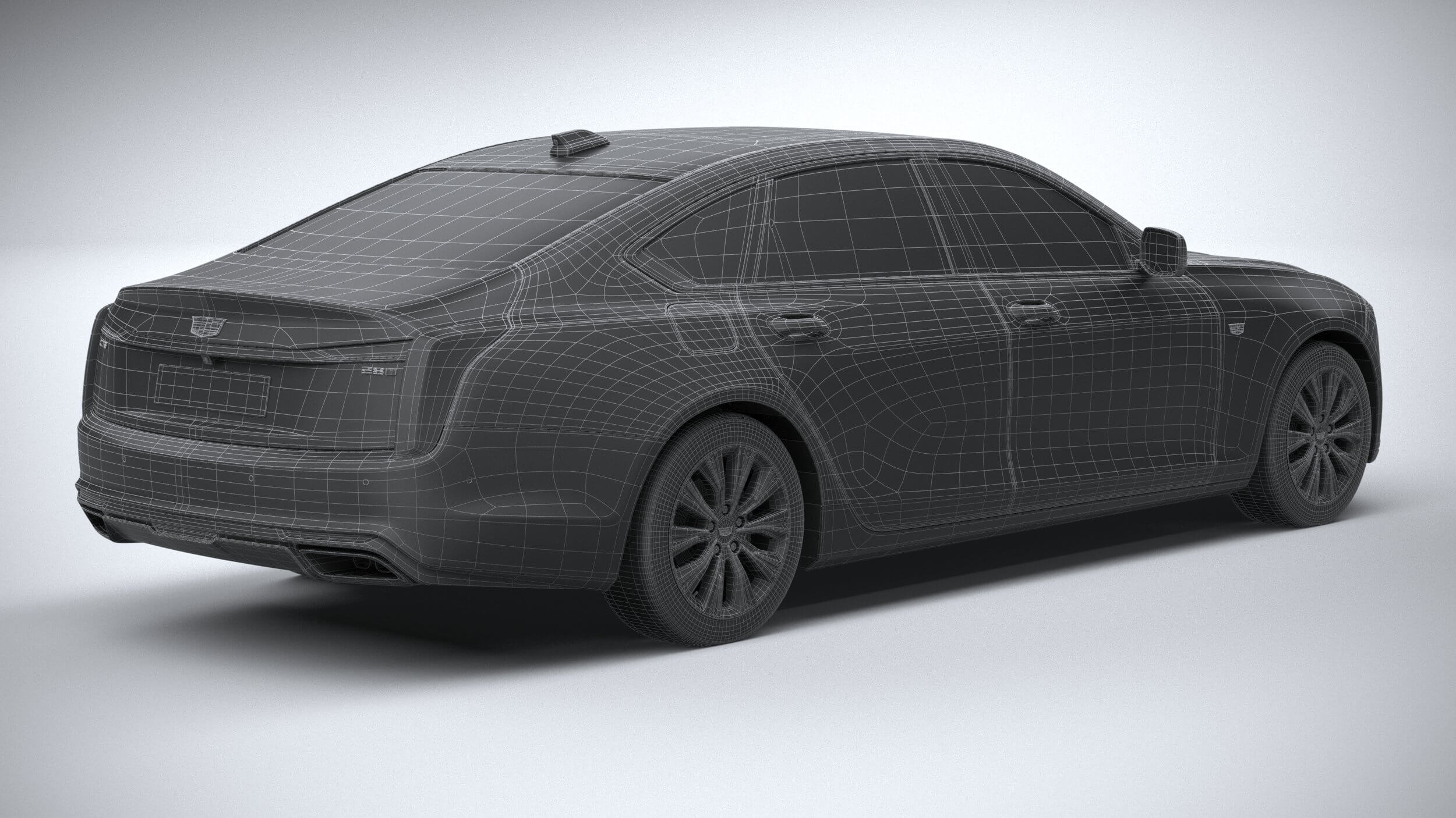 Cadillac CT6 2024 - 3D Model by SQUIR
