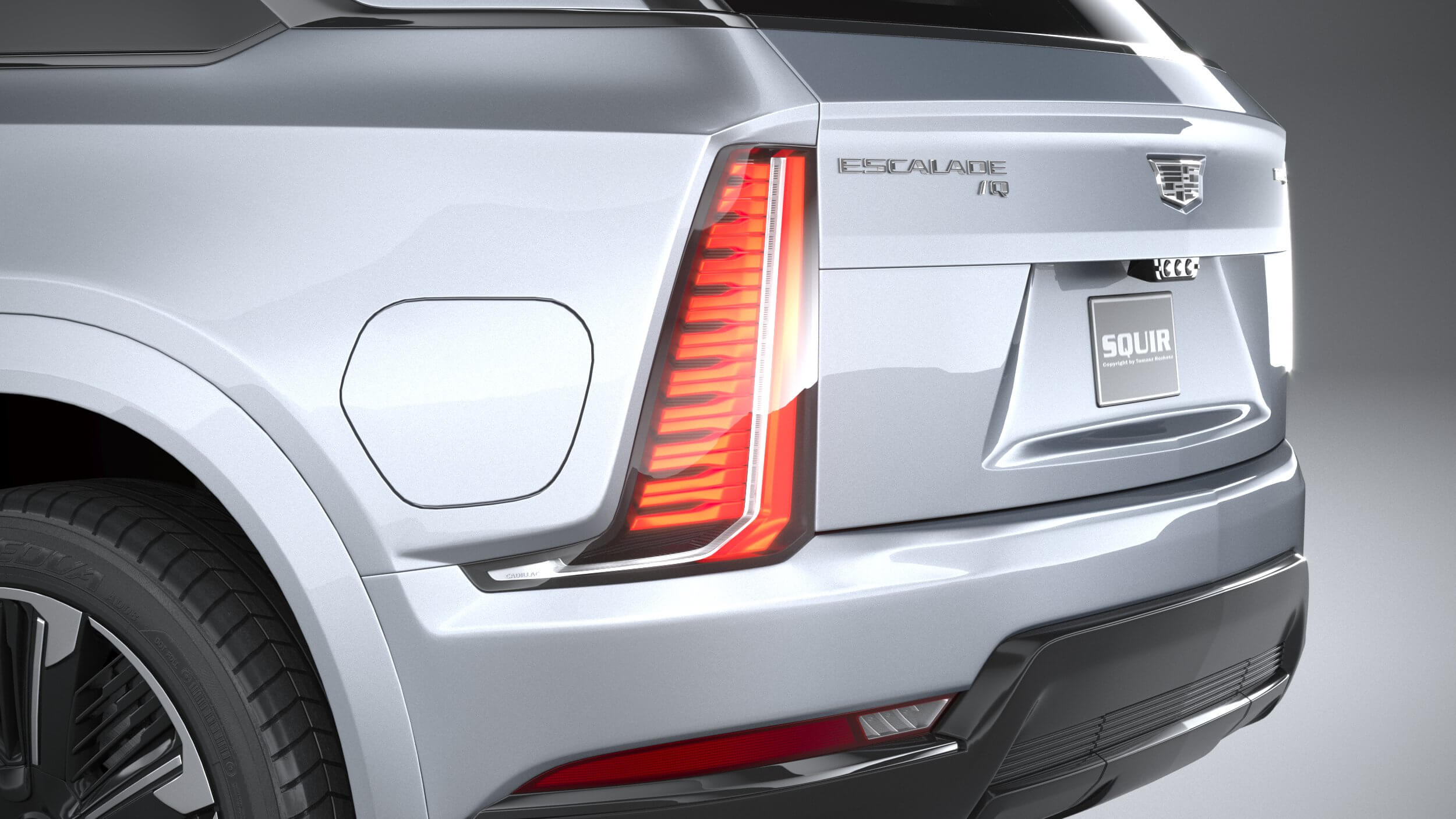 Cadillac Escalade IQ 2025 - 3D Model by SQUIR