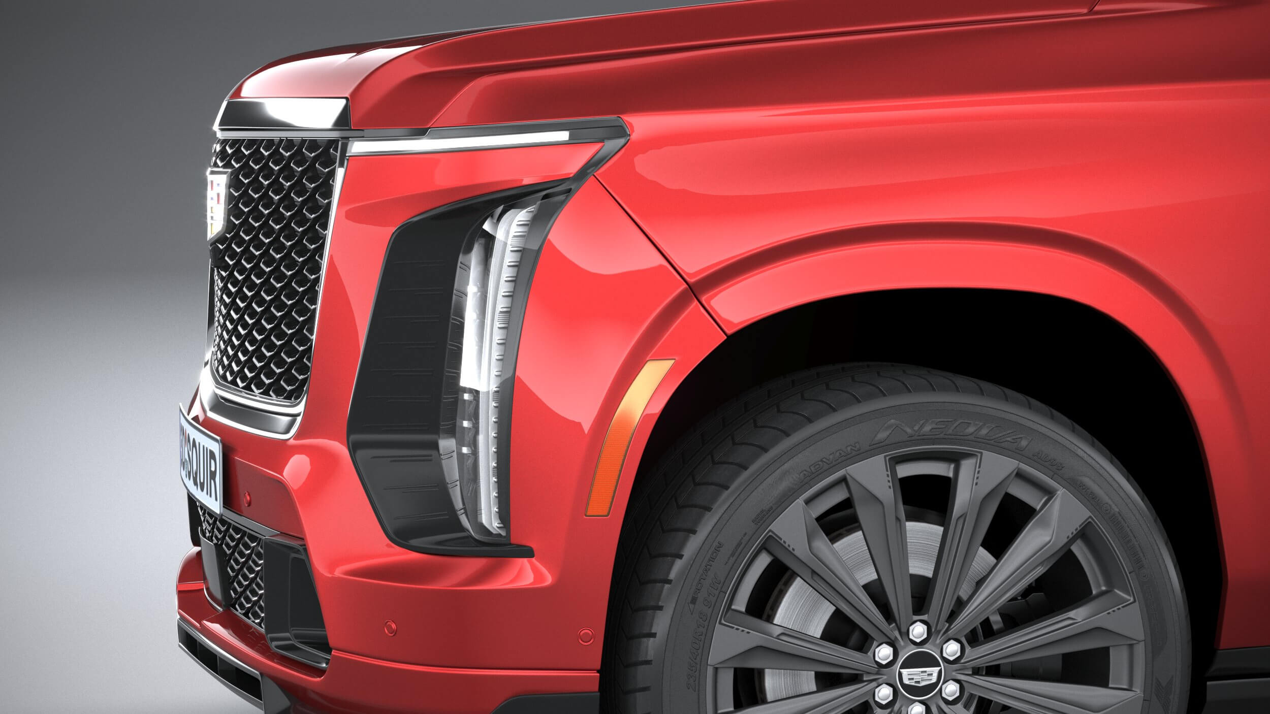 Cadillac Escalade V 2025 - 3D Model by SQUIR