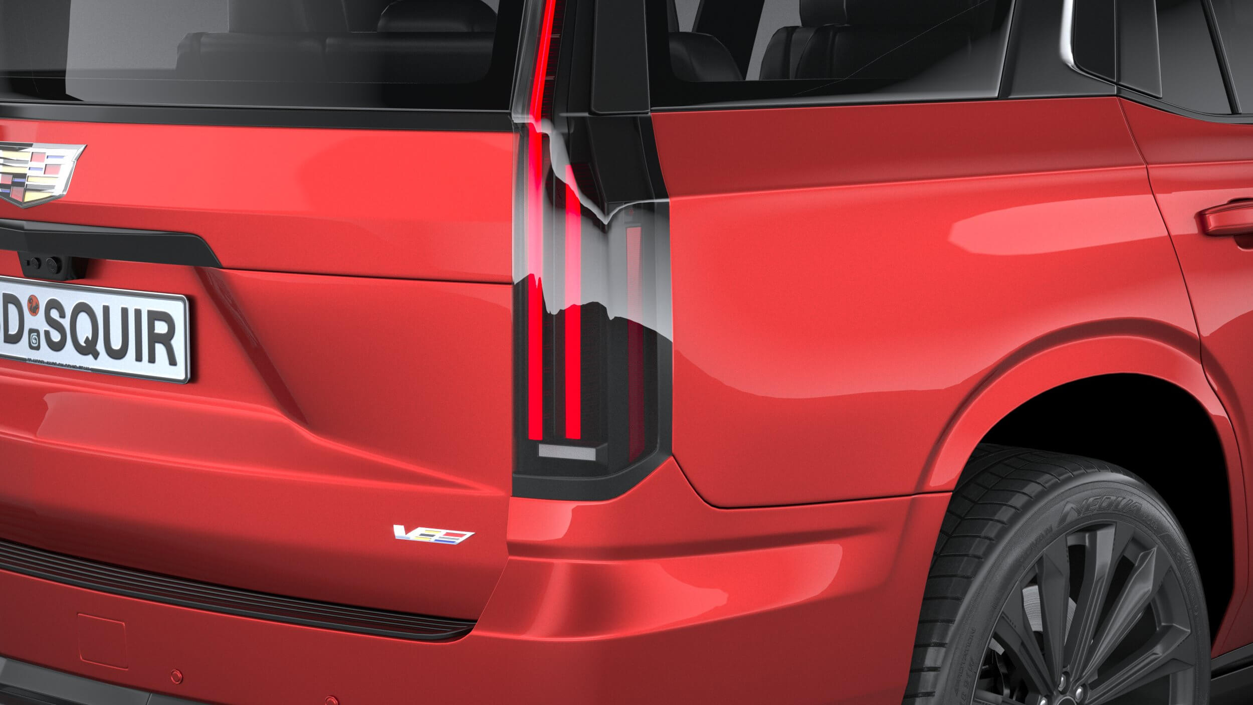Cadillac Escalade V 2025 - 3D Model by SQUIR