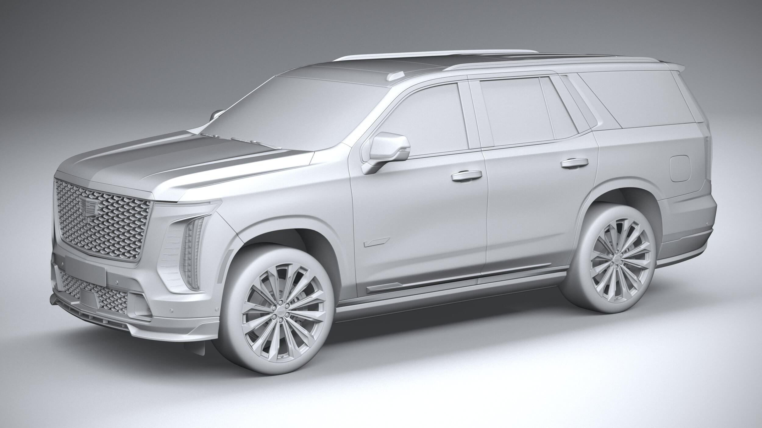 Cadillac Escalade V 2025 - 3D Model by SQUIR
