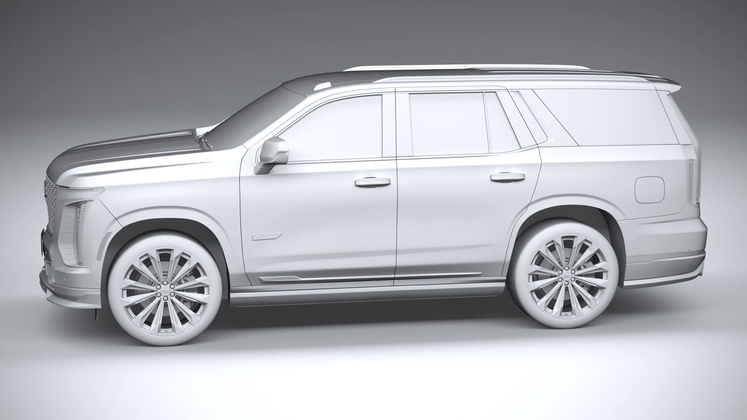 Cadillac Escalade V 2025 - 3D Model by SQUIR