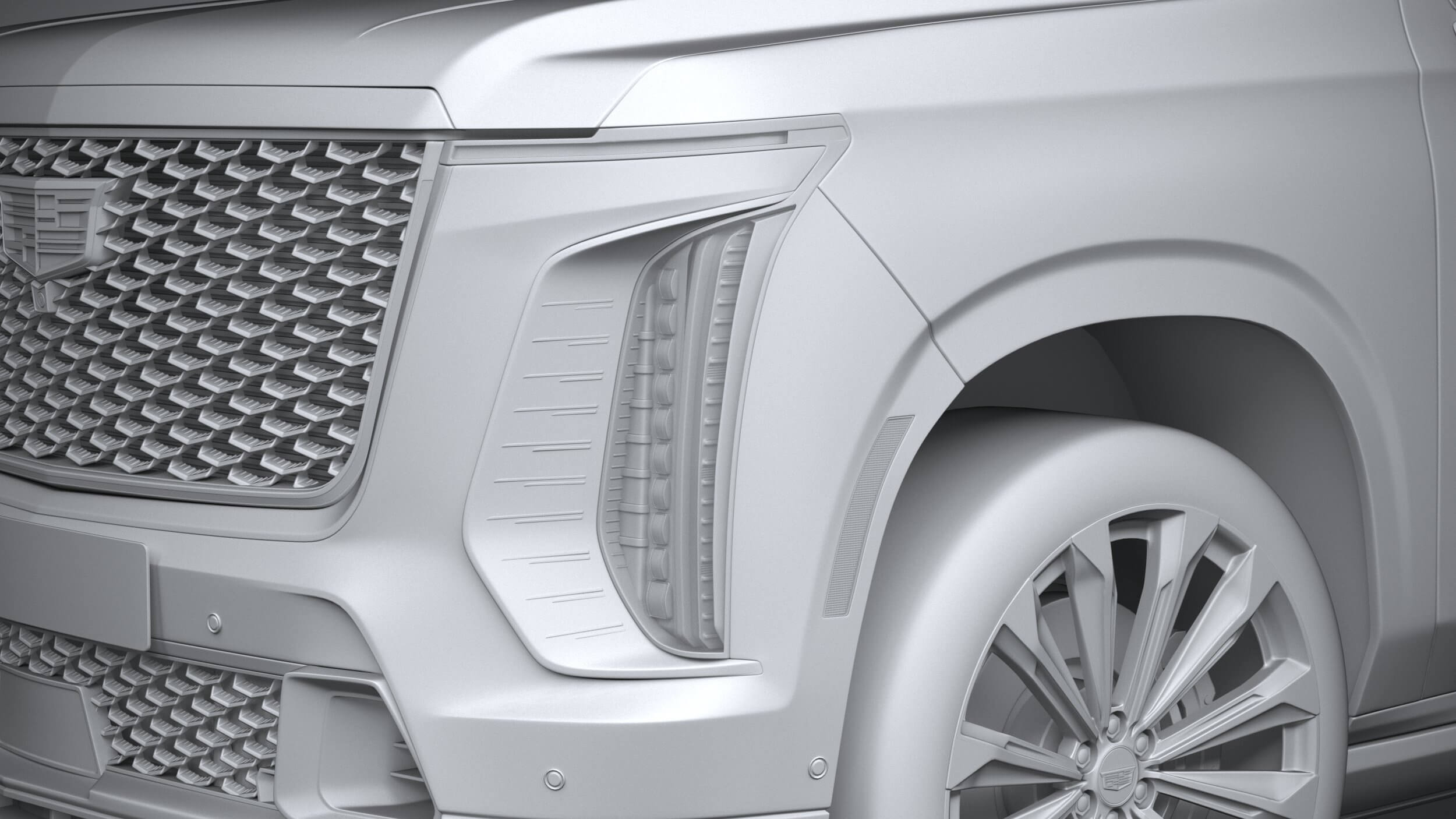 Cadillac Escalade V 2025 - 3D Model by SQUIR