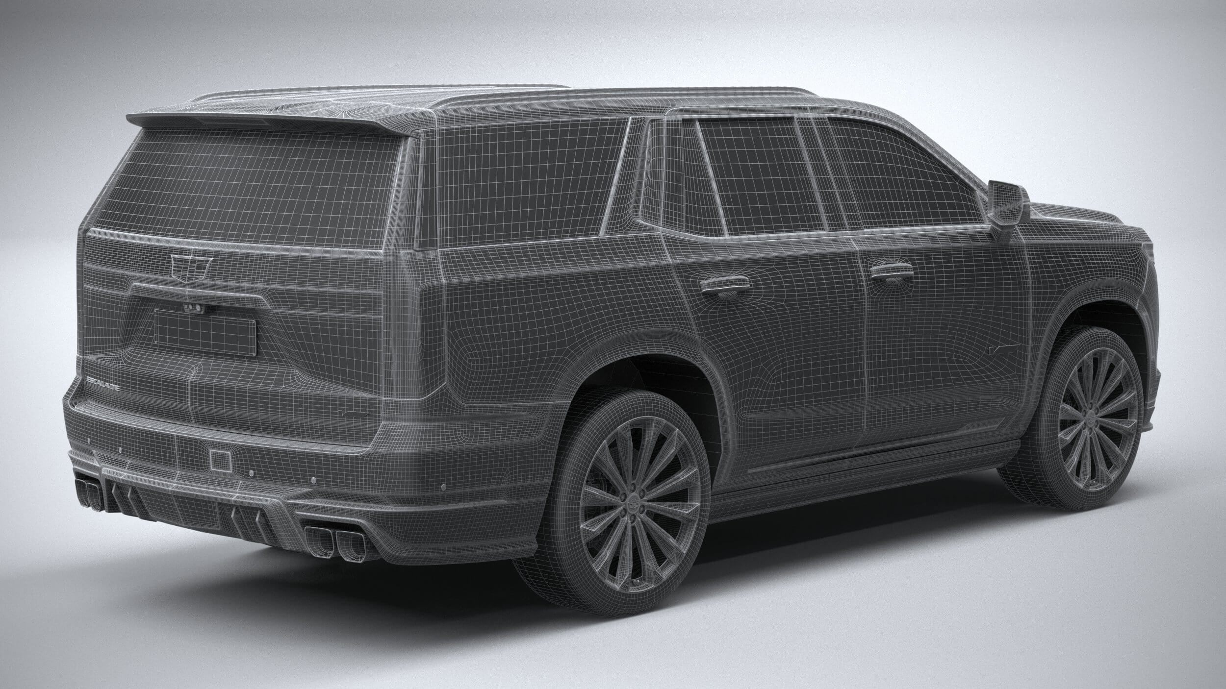 Cadillac Escalade V 2025 - 3D Model by SQUIR