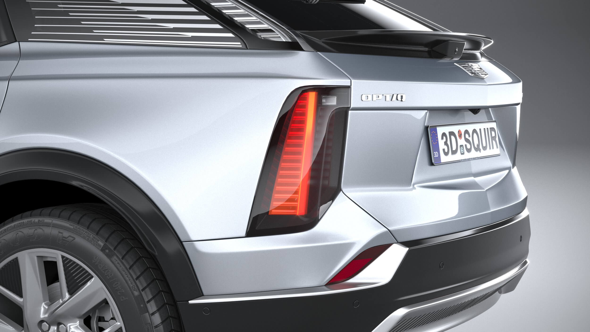 Cadillac Optiq 2025 - 3D Model by SQUIR