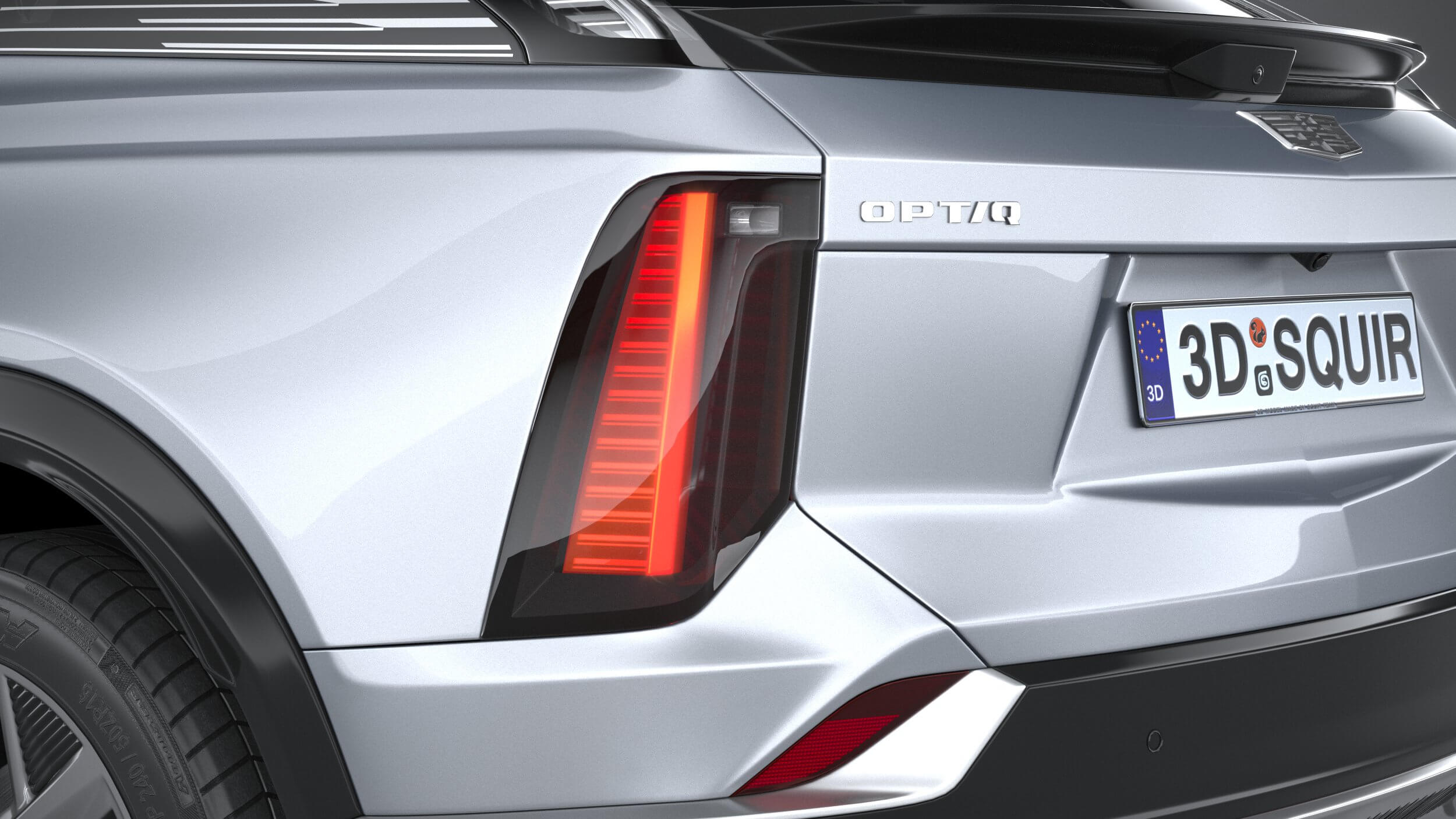 Cadillac Optiq 2025 - 3D Model by SQUIR