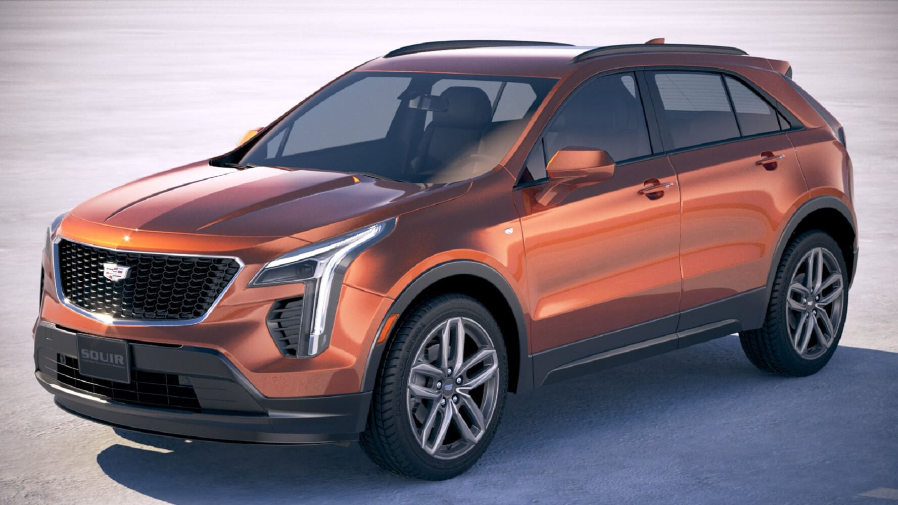 Cadillac XT4 2019 - 3D Model by SQUIR