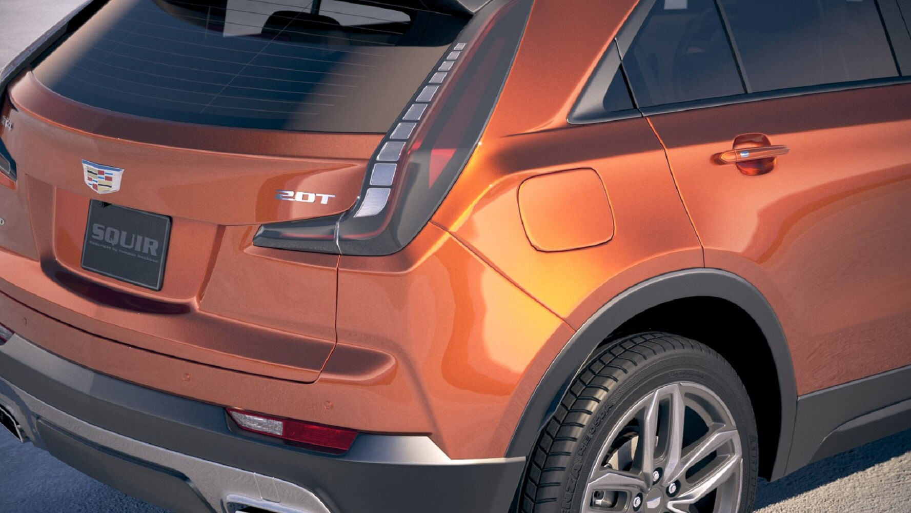 Cadillac XT4 2019 - 3D Model by SQUIR