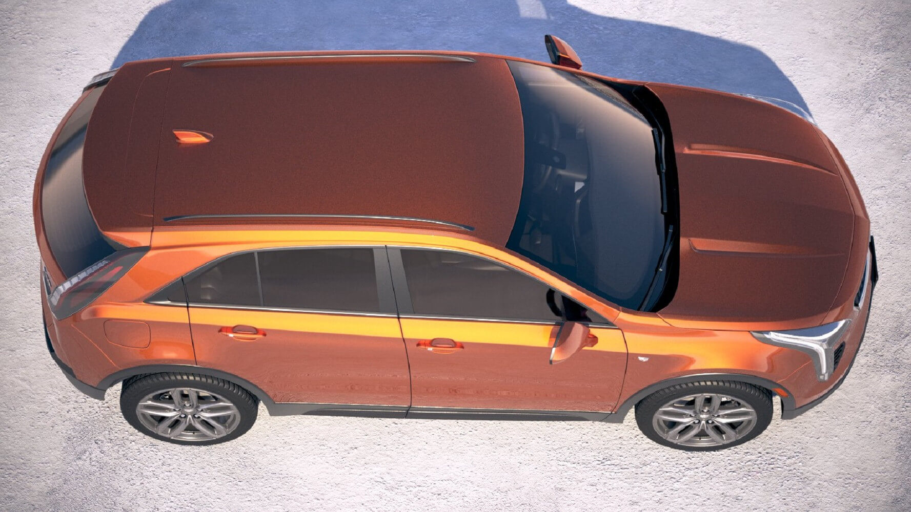 Cadillac XT4 2019 - 3D Model by SQUIR