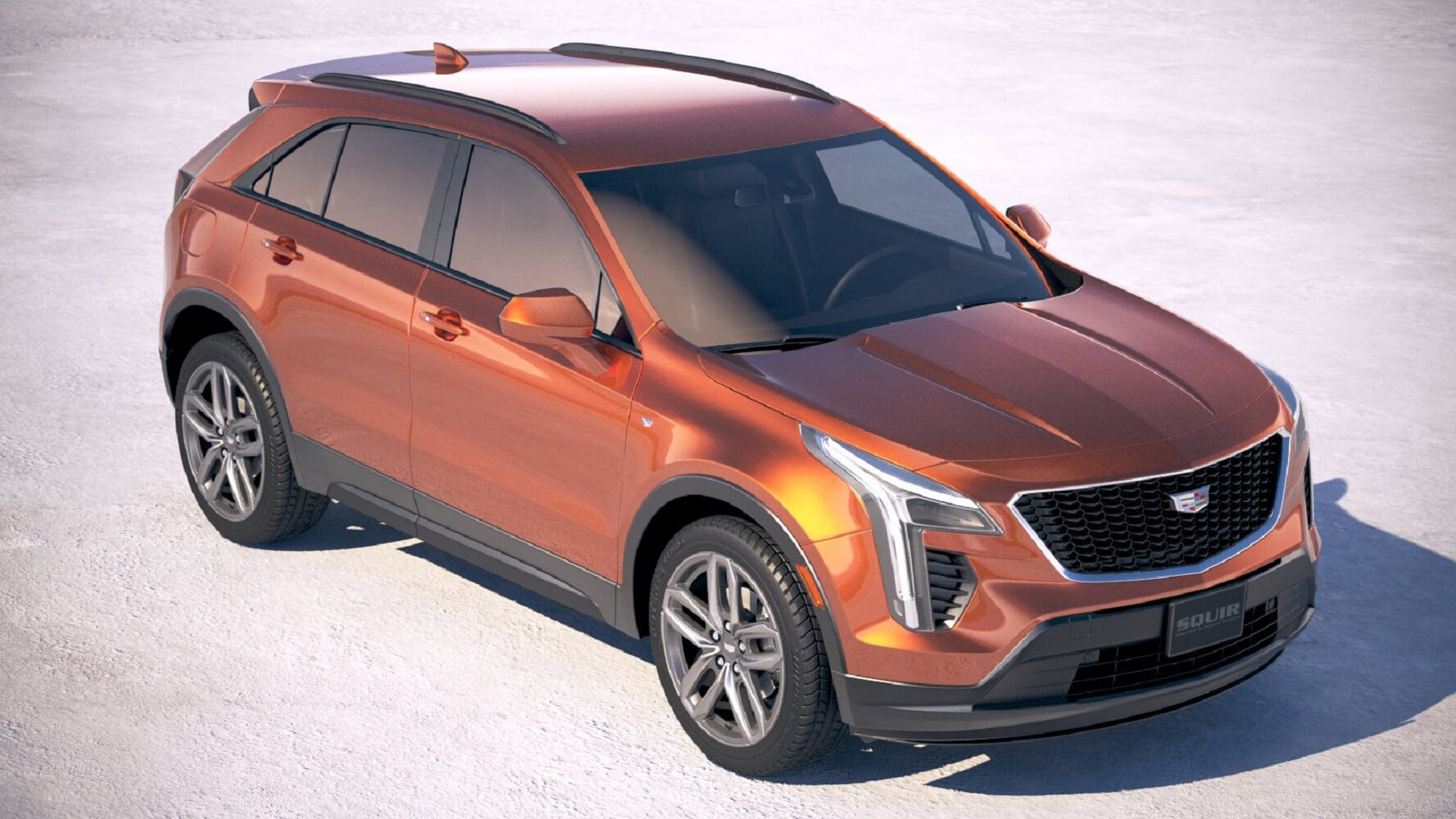 Cadillac XT4 2019 - 3D Model by SQUIR