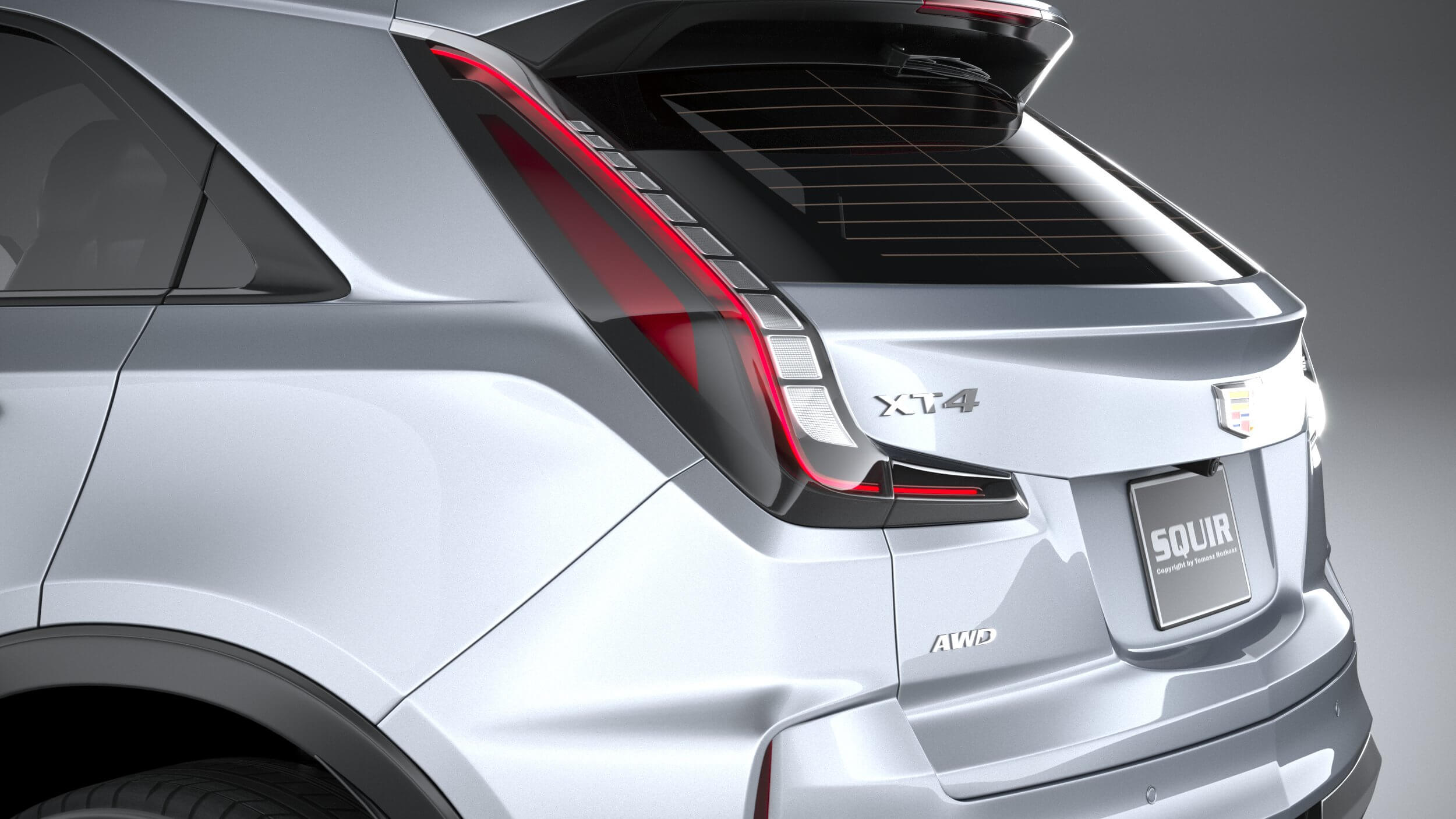 Cadillac XT4 2024 - 3D Model by SQUIR