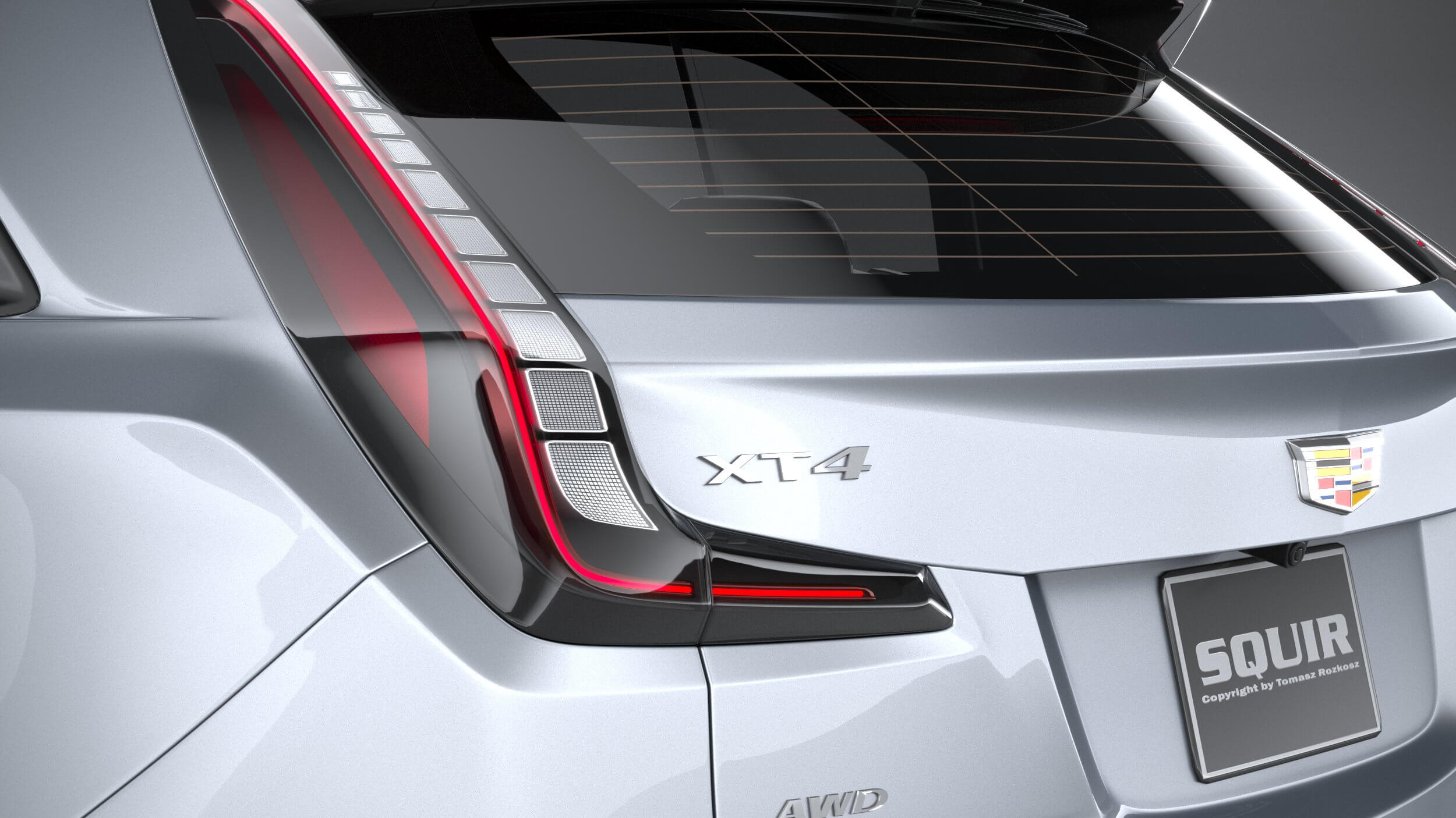 Cadillac XT4 2024 - 3D Model by SQUIR