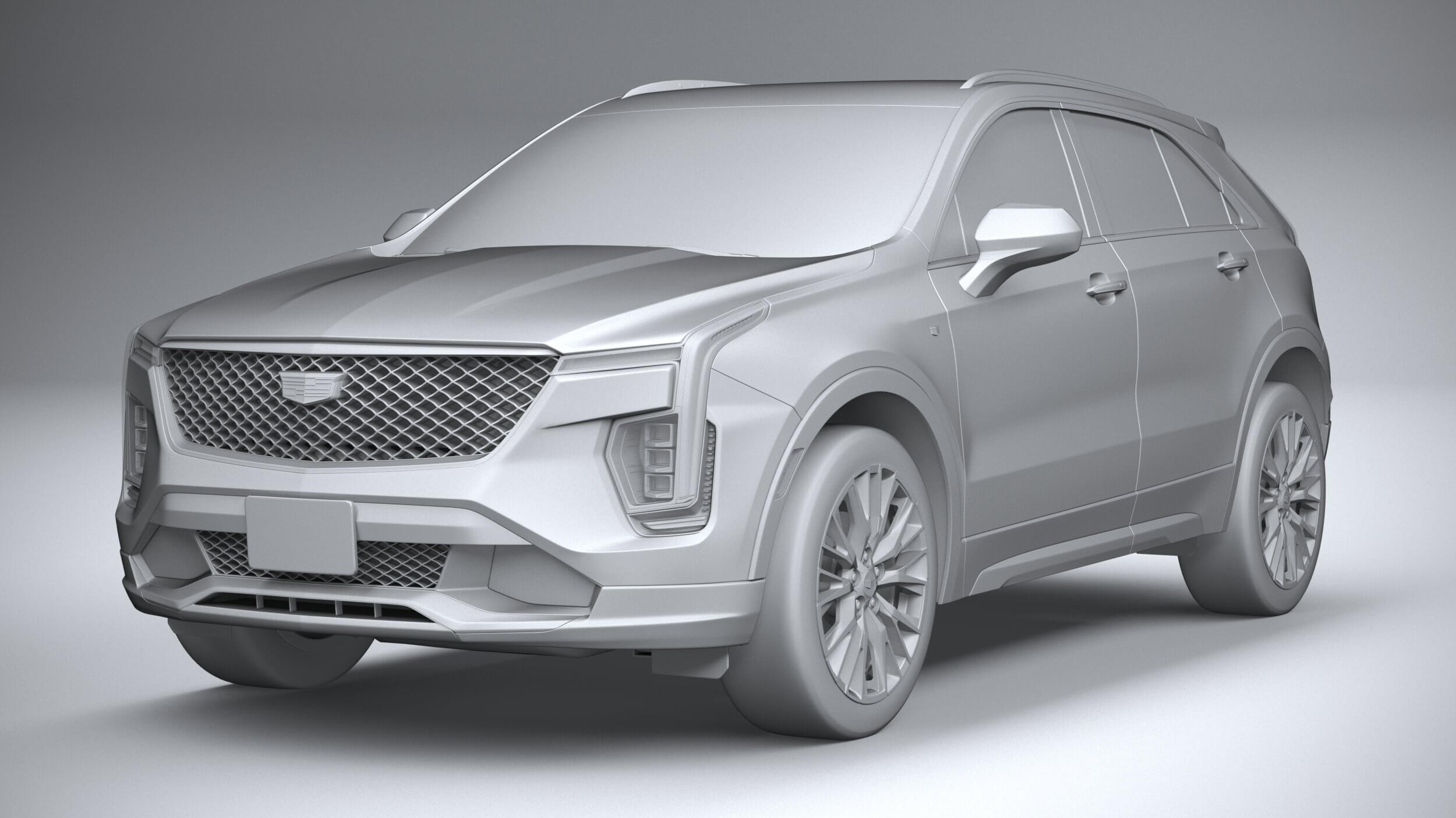 Cadillac XT4 2024 - 3D Model by SQUIR