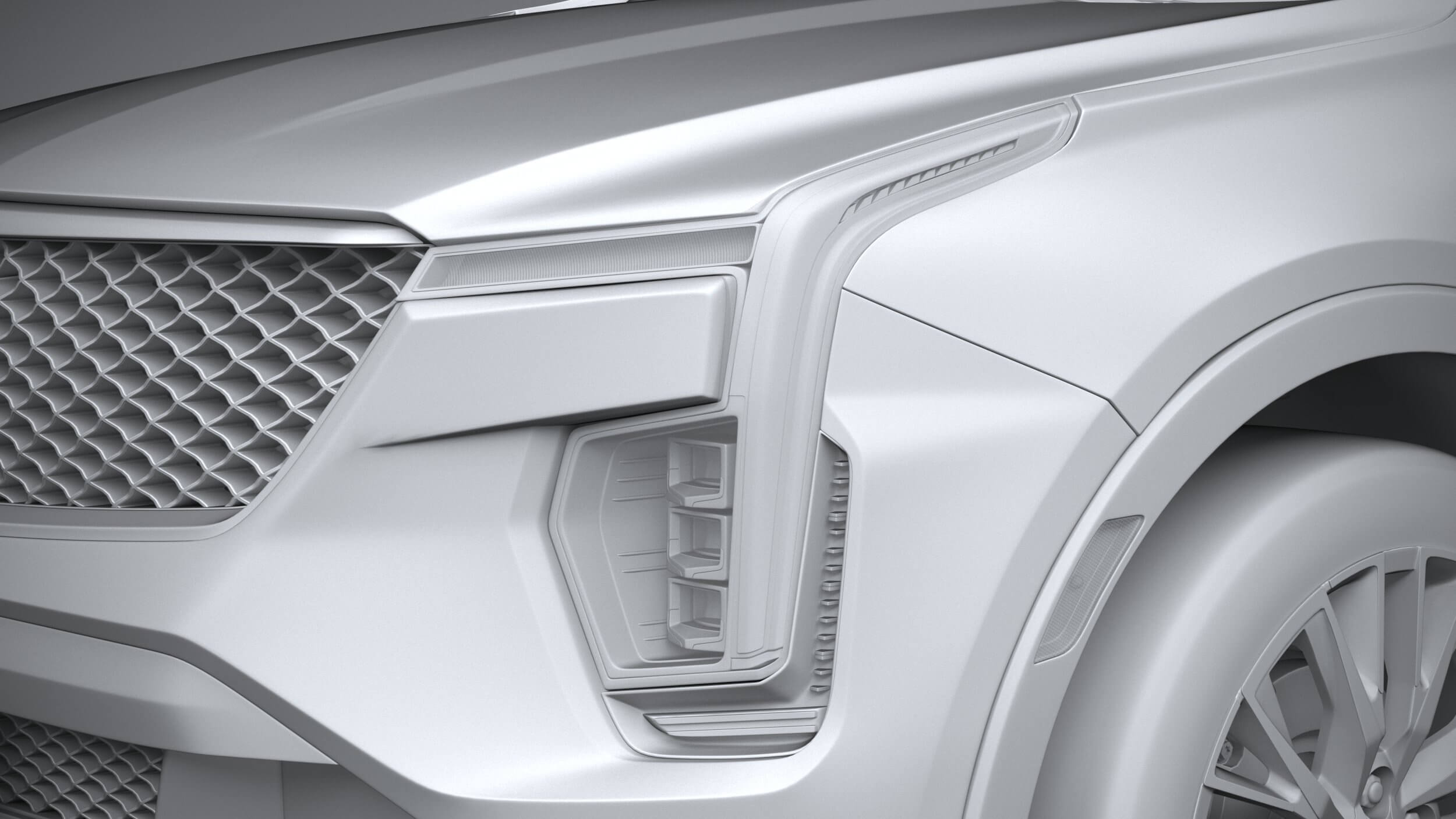 Cadillac XT4 2024 - 3D Model by SQUIR