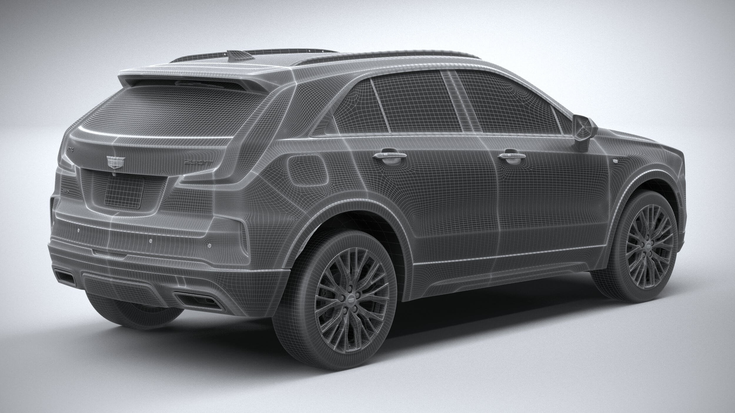 Cadillac XT4 2024 - 3D Model by SQUIR