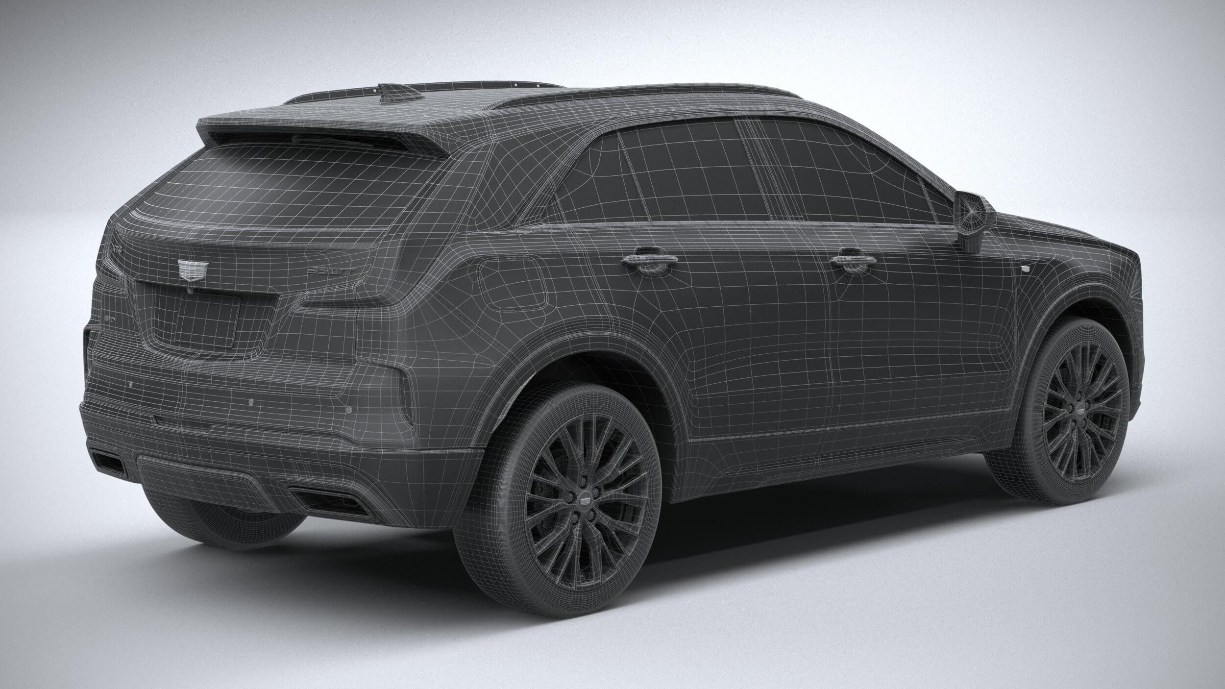 Cadillac XT4 2024 - 3D Model by SQUIR