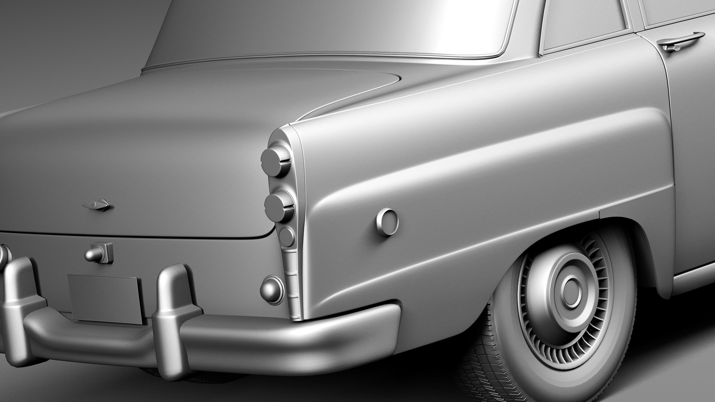 Checker Cab A8 Marathon 1956-1982 3D Model by SQUIR