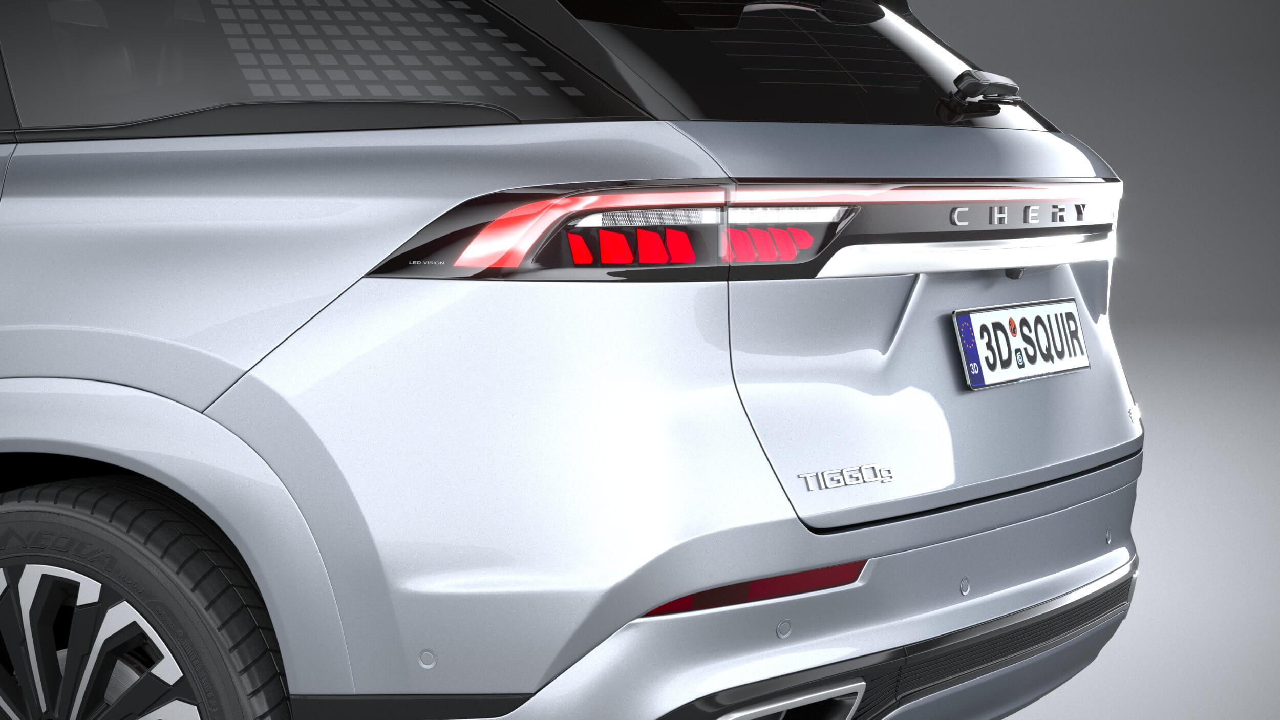 Chery Tiggo 9 2025 - 3D Model by SQUIR