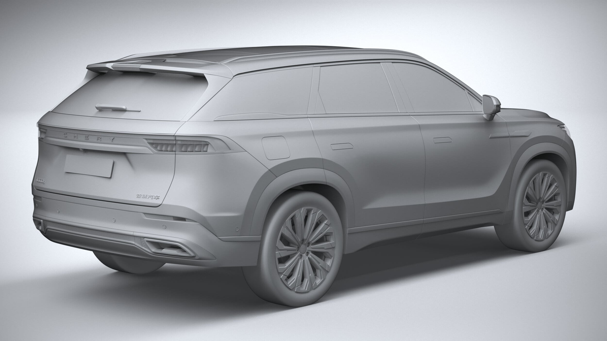 Chery Tiggo 9 2025 - 3D Model by SQUIR