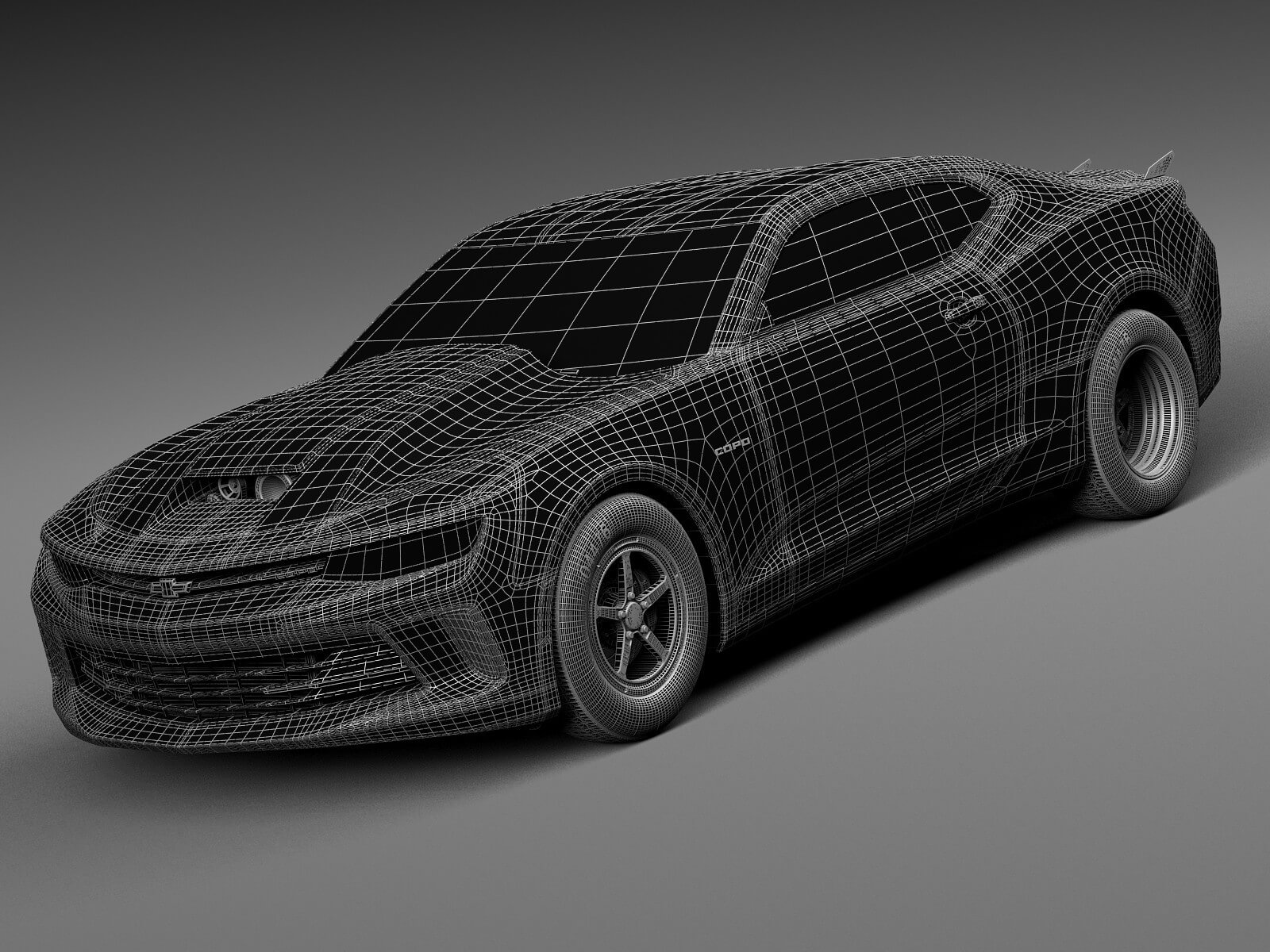 Chevrolet Camaro COPO 2016 - 3D Model by SQUIR
