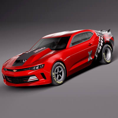 Chevrolet Camaro COPO 2016 - 3D Model by SQUIR