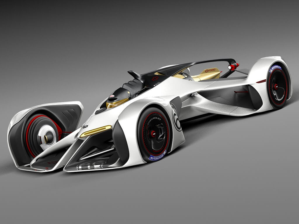 Chevrolet Chaparral 2X VGT Concept - 3D Model by SQUIR