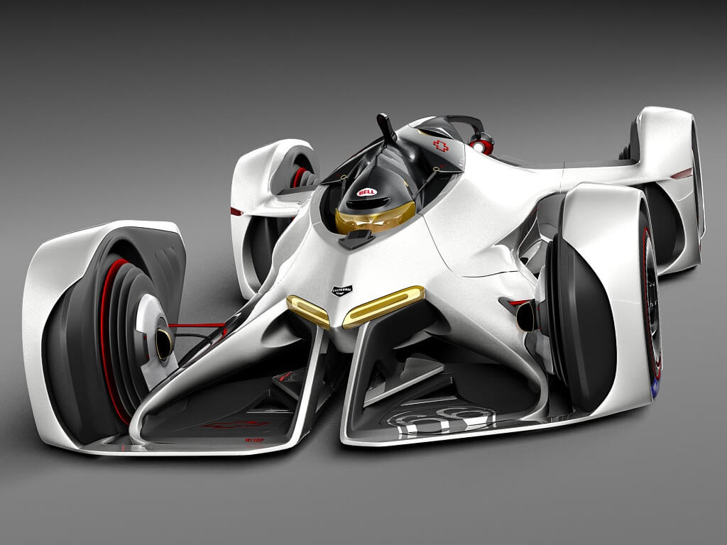 Chevrolet Chaparral 2X VGT Concept - 3D Model by SQUIR