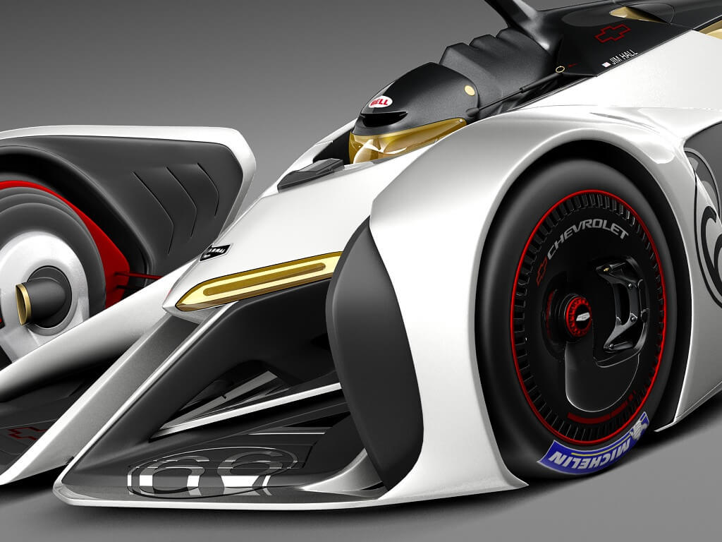 Chevrolet Chaparral 2X VGT Concept - 3D Model by SQUIR