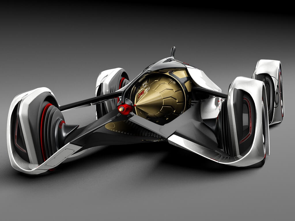 Chevrolet Chaparral 2X VGT Concept - 3D Model by SQUIR