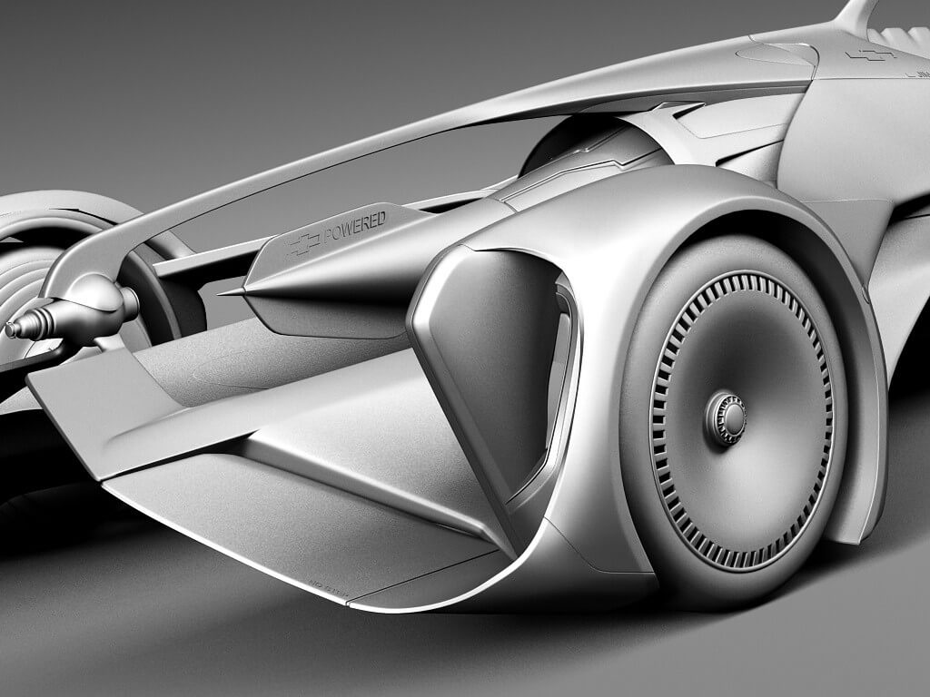 Chevrolet Chaparral 2X VGT Concept - 3D Model by SQUIR