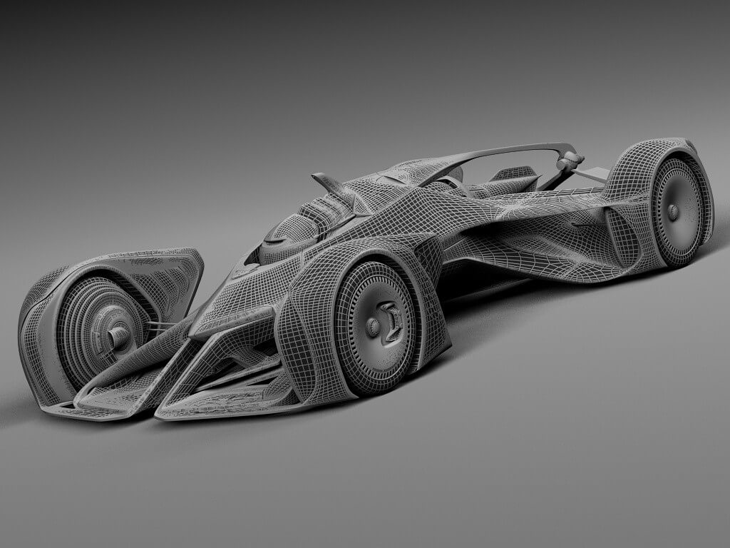 Chevrolet Chaparral 2X VGT Concept - 3D Model by SQUIR