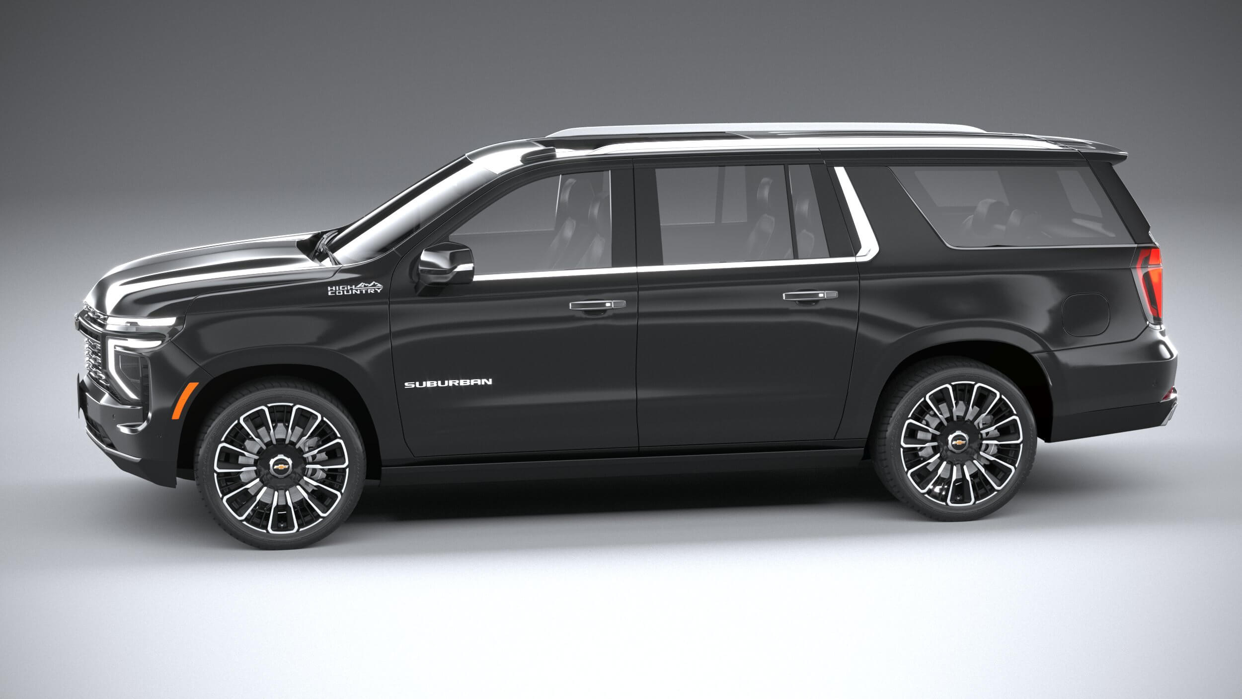 Chevrolet High Country Suburban 2025 - 3D Model by SQUIR