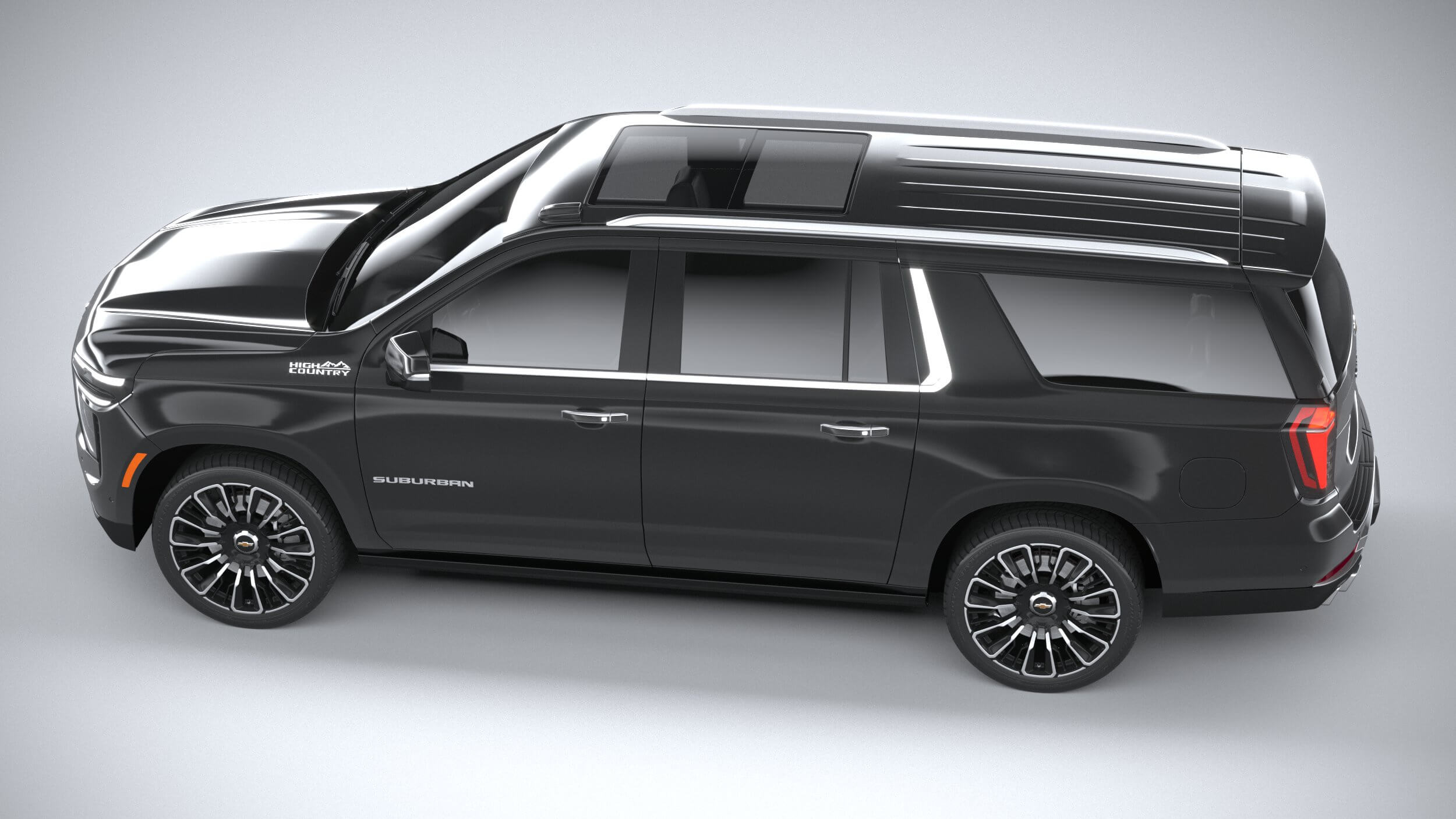 Chevrolet High Country Suburban 2025 - 3D Model by SQUIR