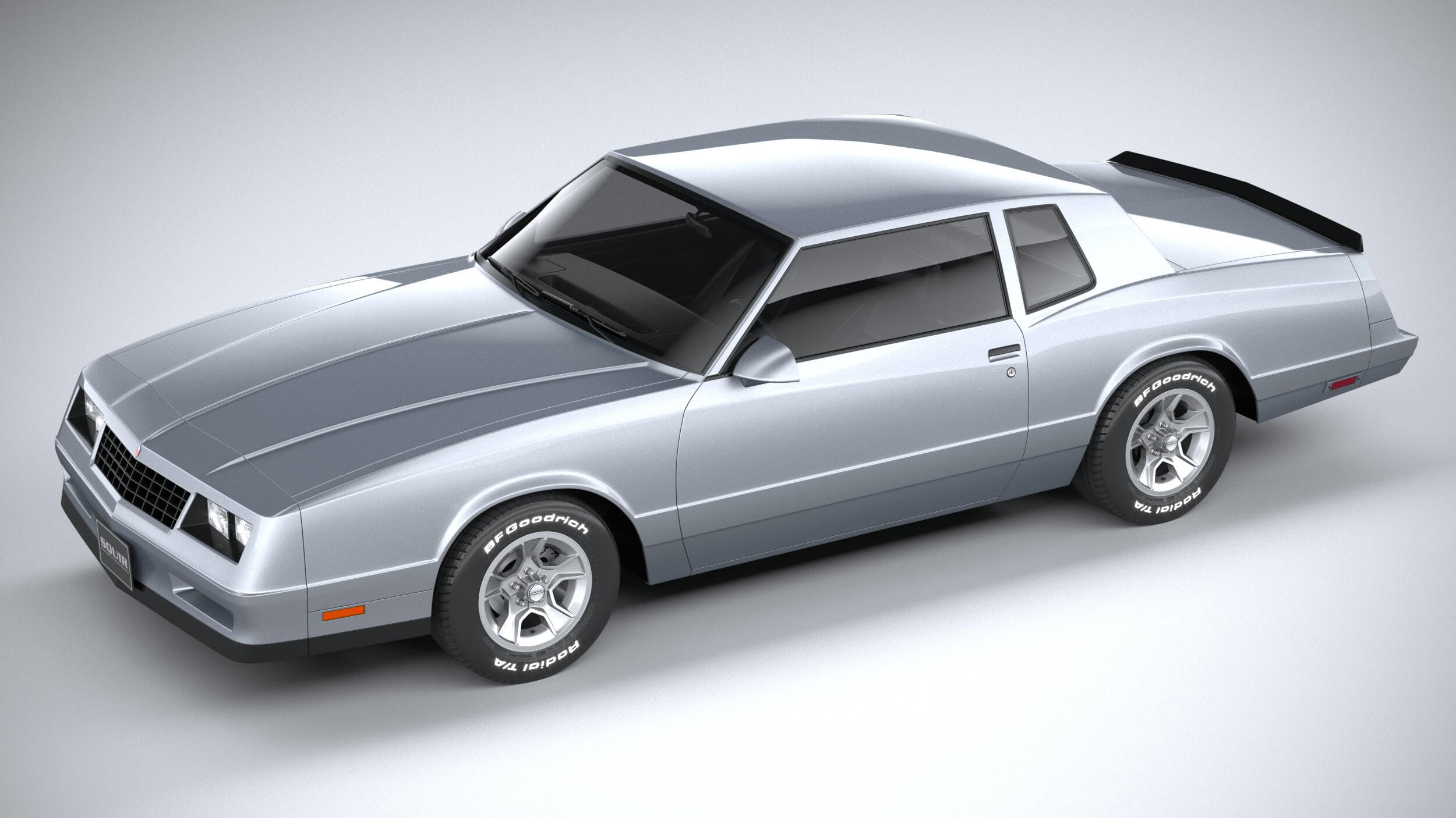 Chevrolet Monte Carlo 1986 - 3D Model by SQUIR
