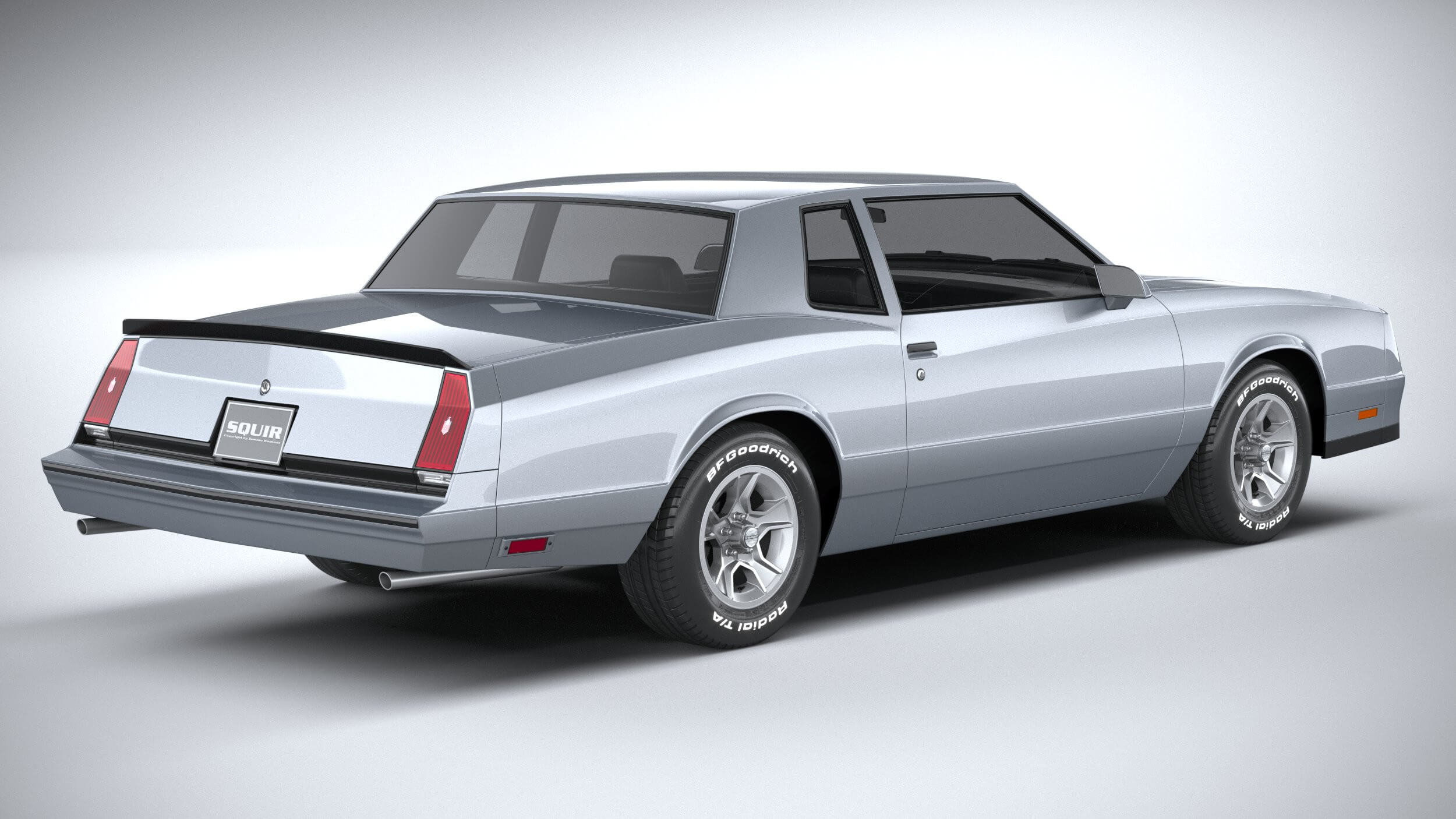 Chevrolet Monte Carlo 1986 - 3D Model by SQUIR