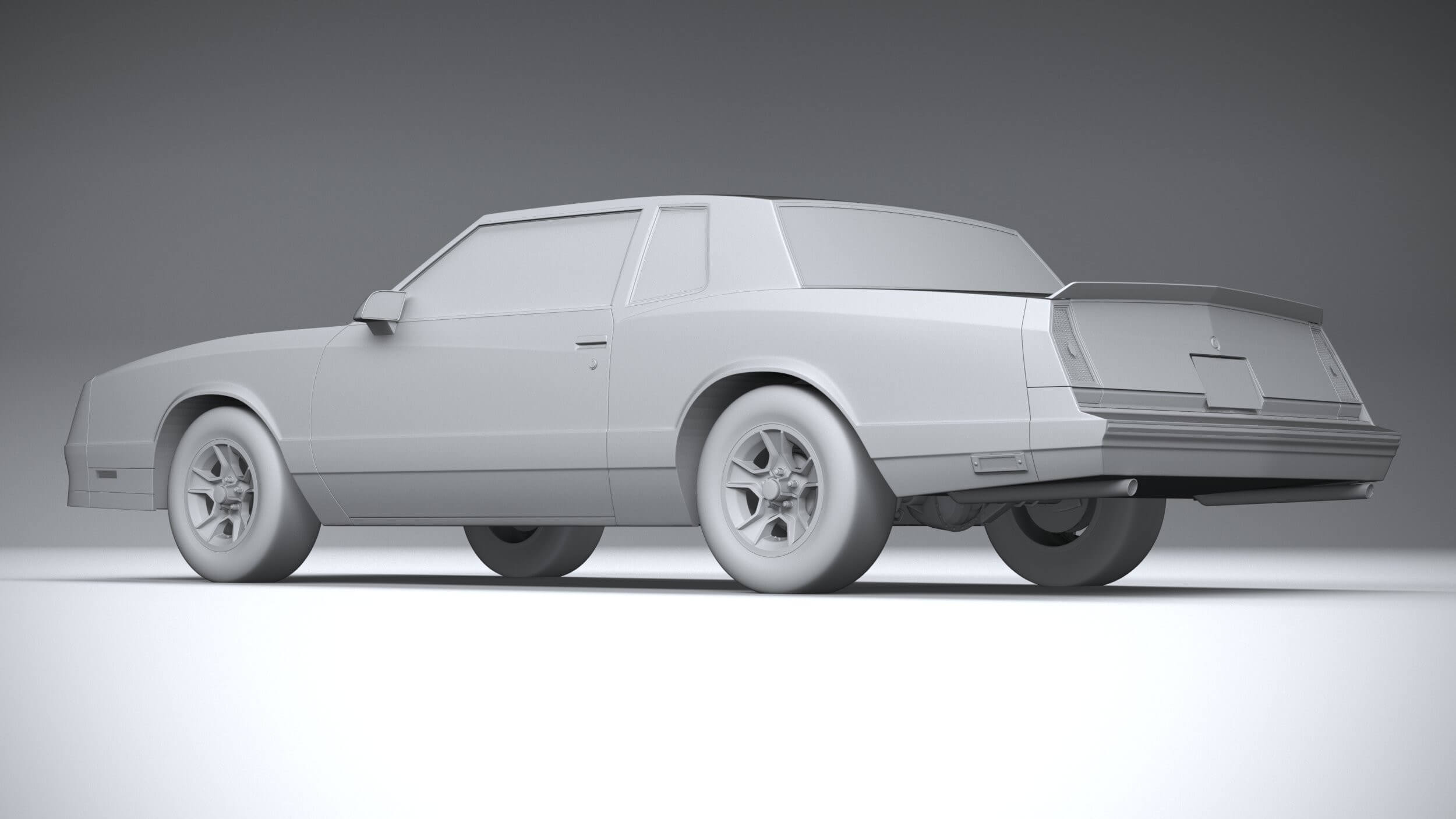 Chevrolet Monte Carlo 1986 - 3D Model by SQUIR