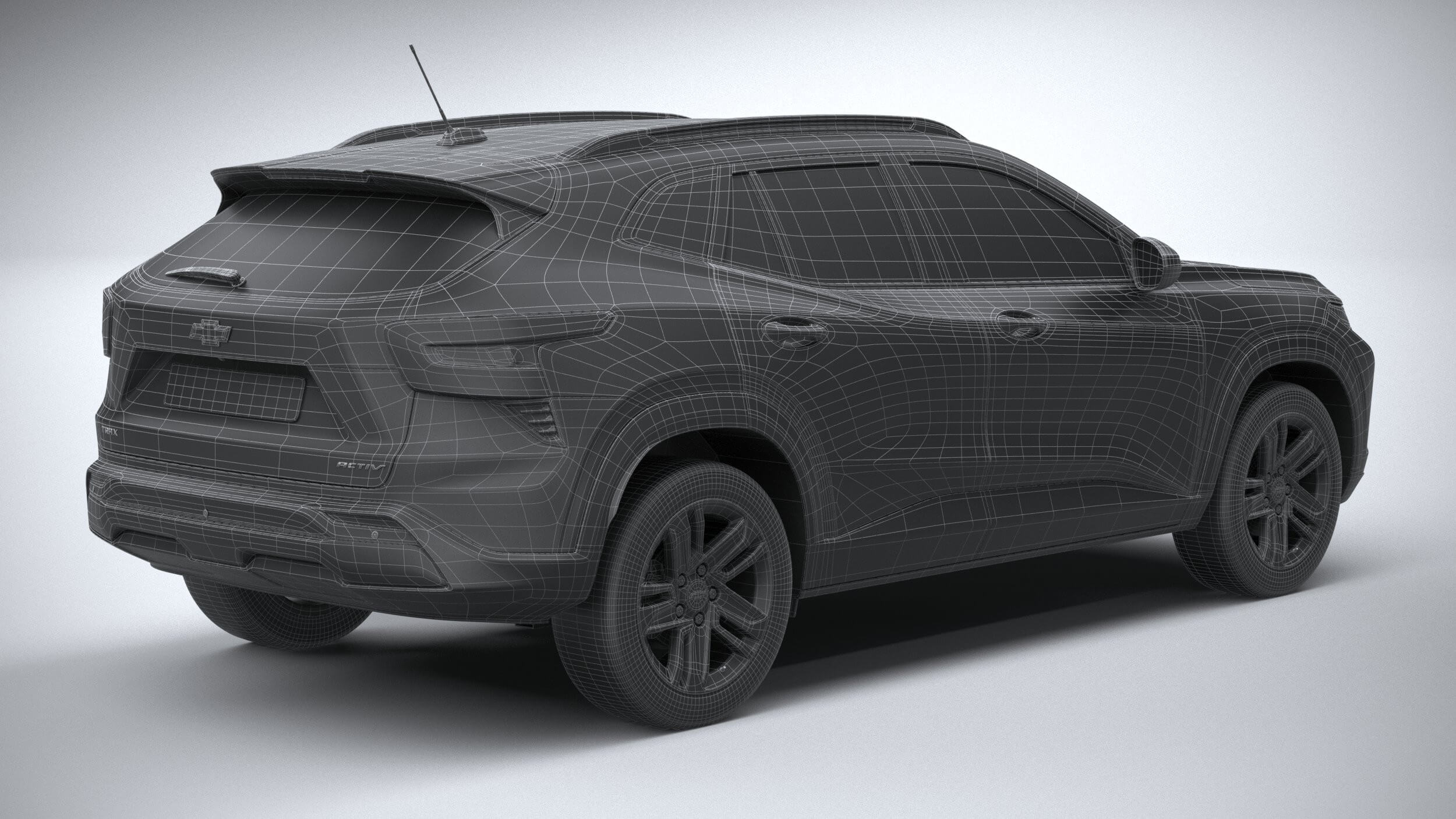 Chevrolet Trax Activ 2024 - 3D Model by SQUIR