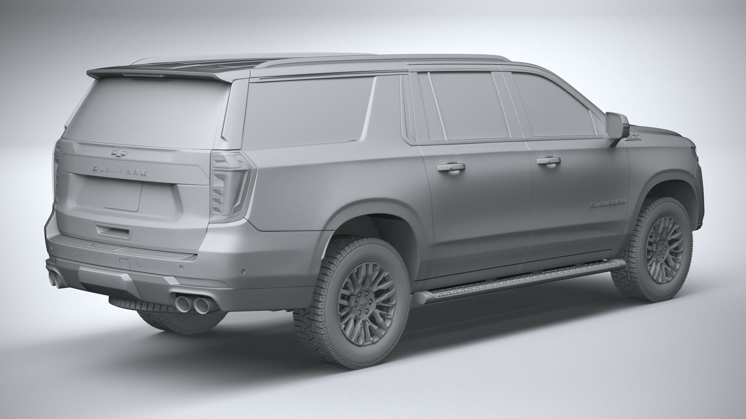 Chevrolet Z71 Suburban 2025 - 3D Model by SQUIR