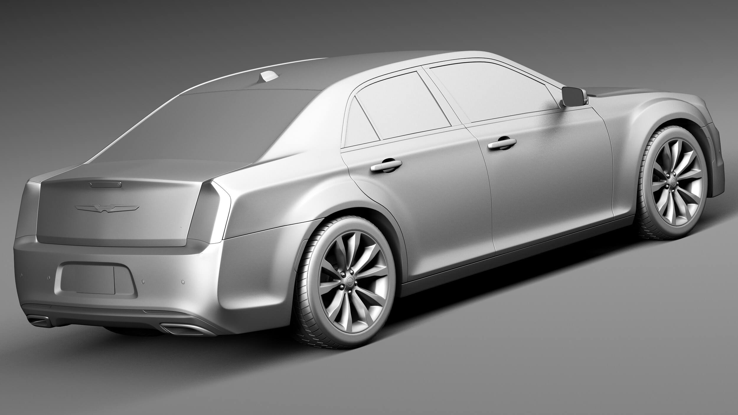 Chrysler 300 2015 - 3D Model by SQUIR