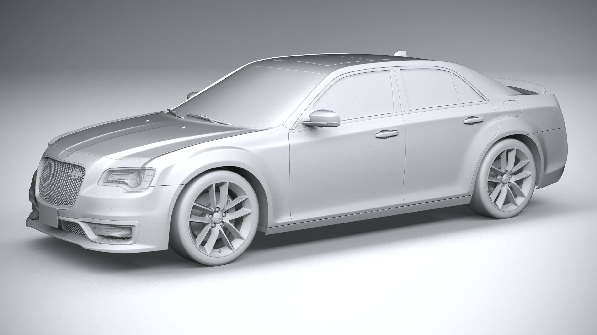 Chrysler 300C 2023 - 3D Model by SQUIR