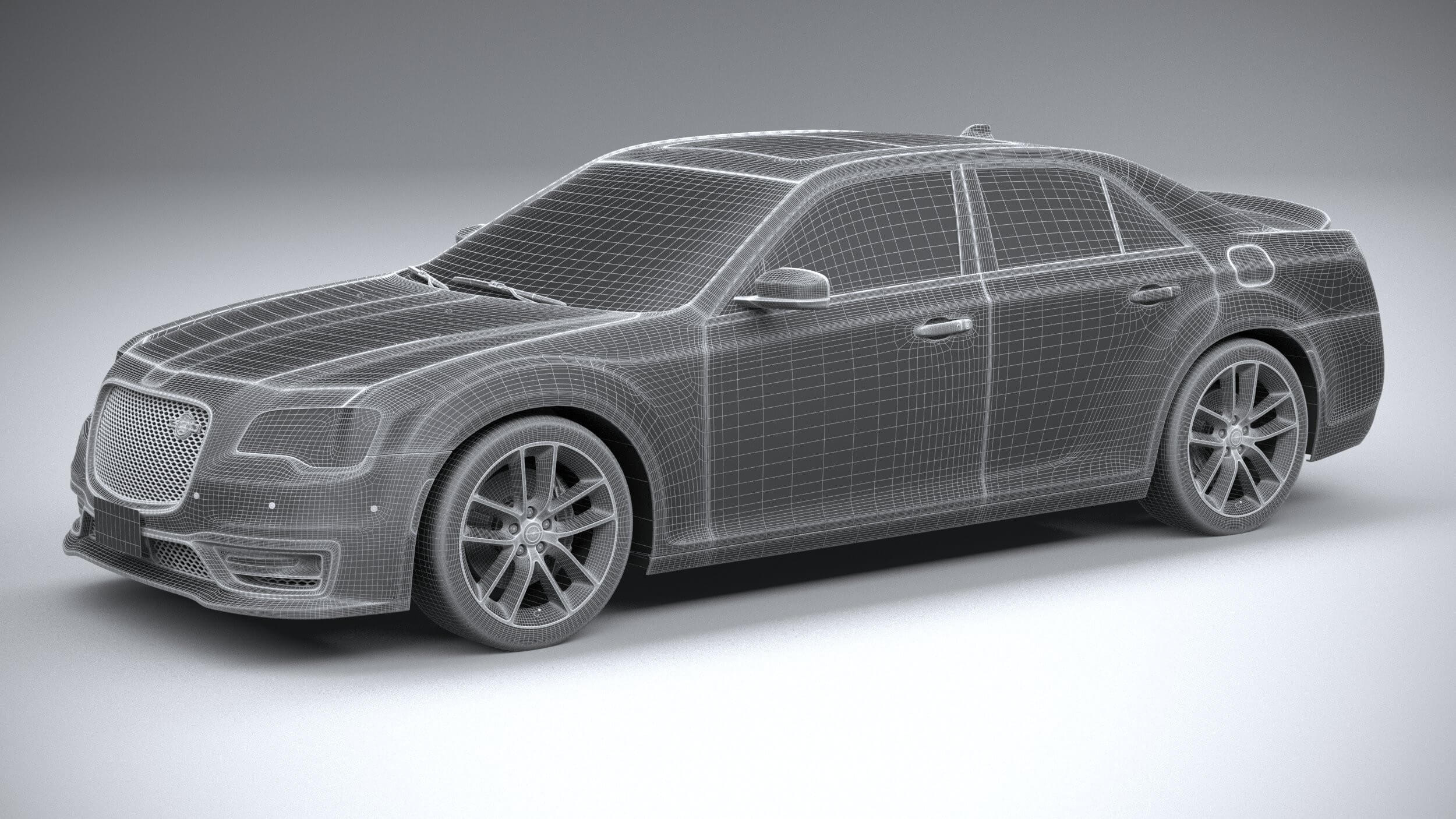 Chrysler 300C 2023 - 3D Model by SQUIR