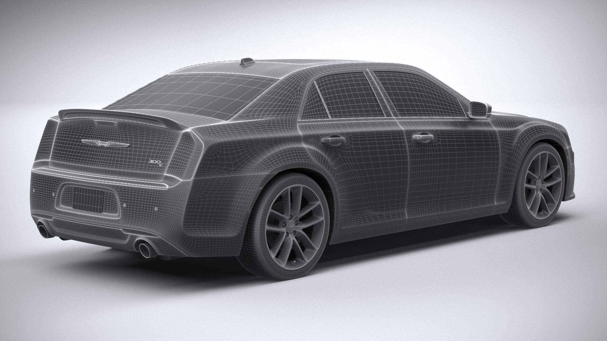 Chrysler 300C 2023 - 3D Model by SQUIR