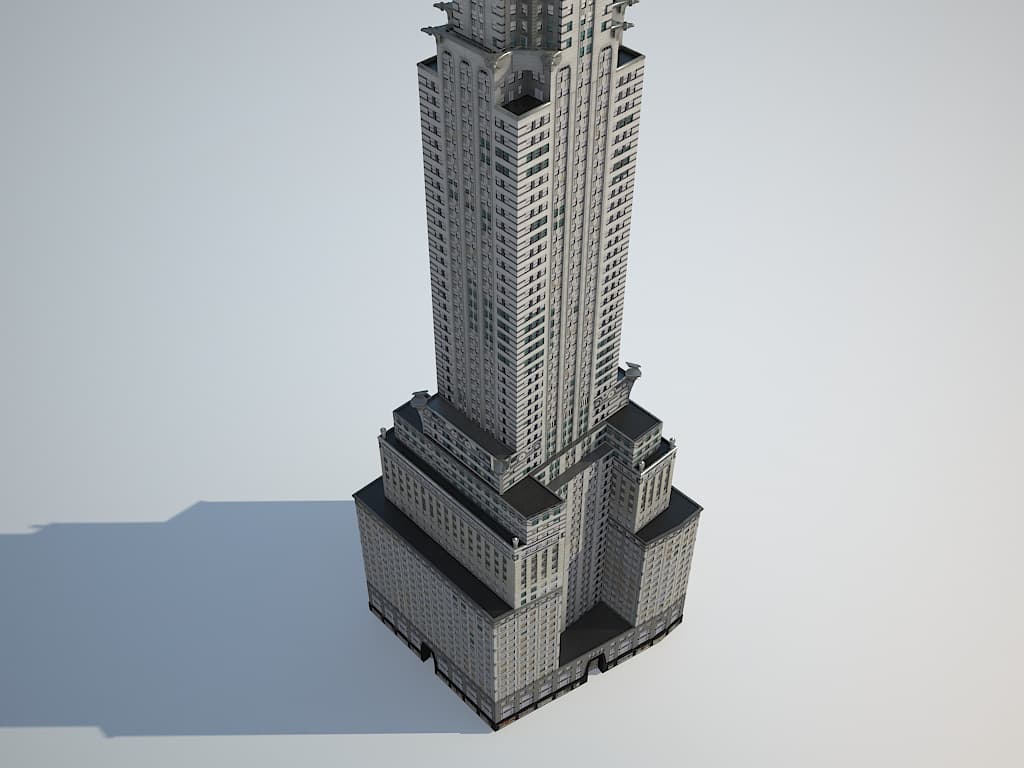 Chrysler Building - 3D Model by SQUIR