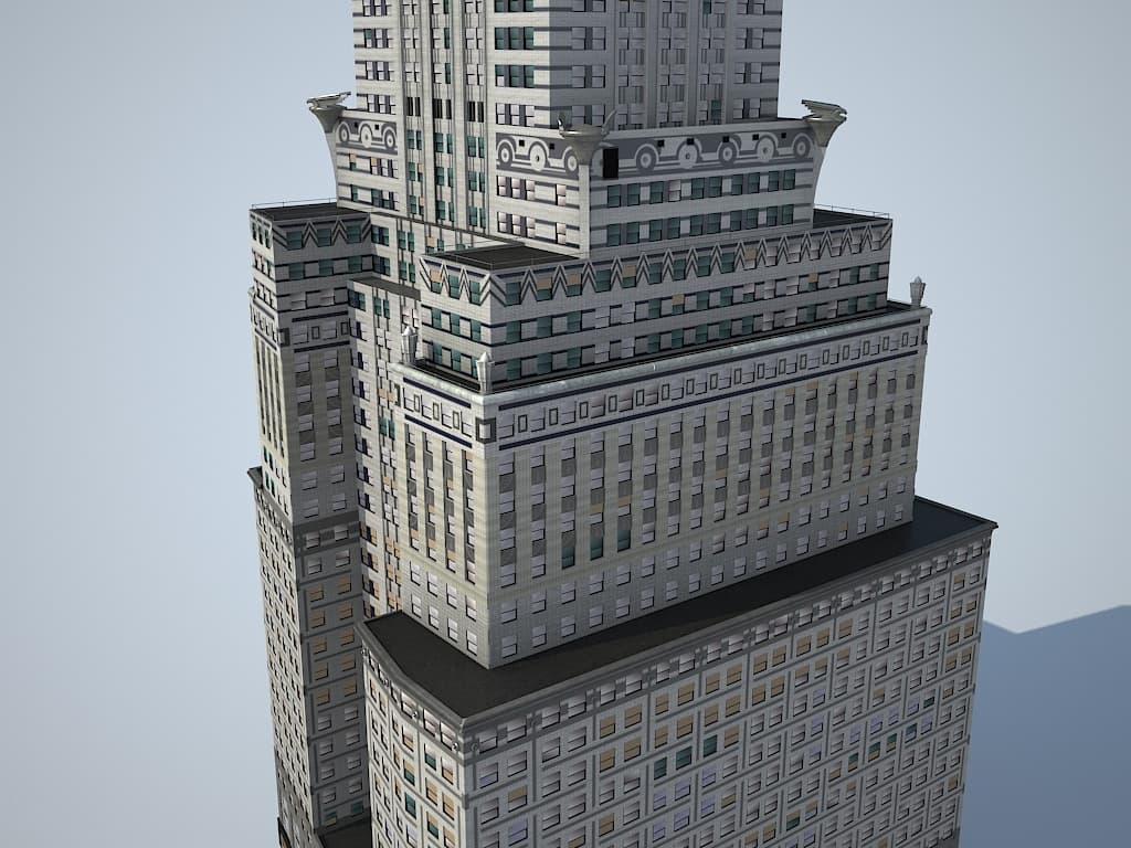 Chrysler Building - 3D Model by SQUIR