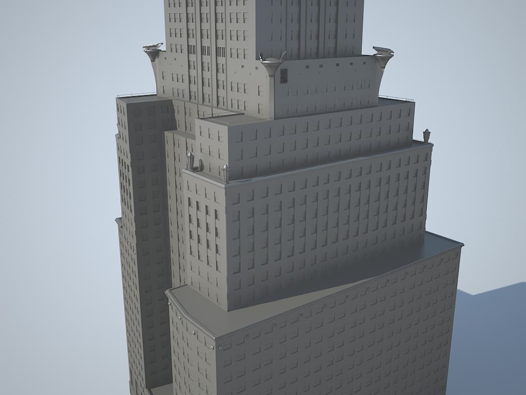 Chrysler Building - 3D Model by SQUIR