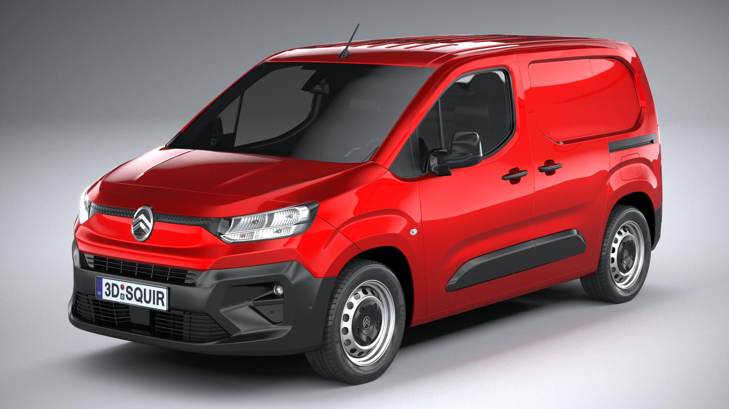 Citroen Berlingo 2024 - 3D Model by SQUIR