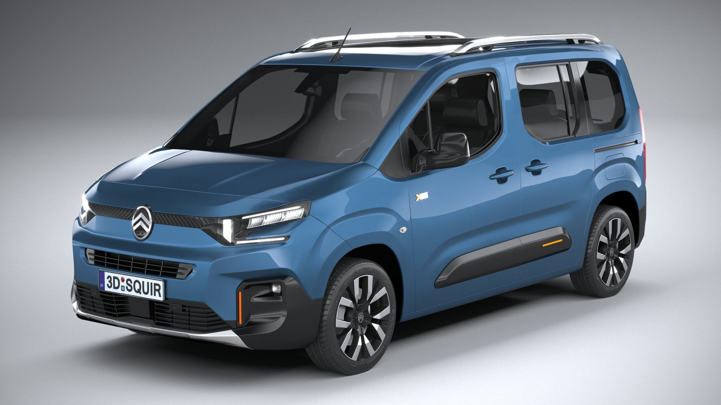 Citroen Berlingo Passenger 2024 - 3D Model by SQUIR